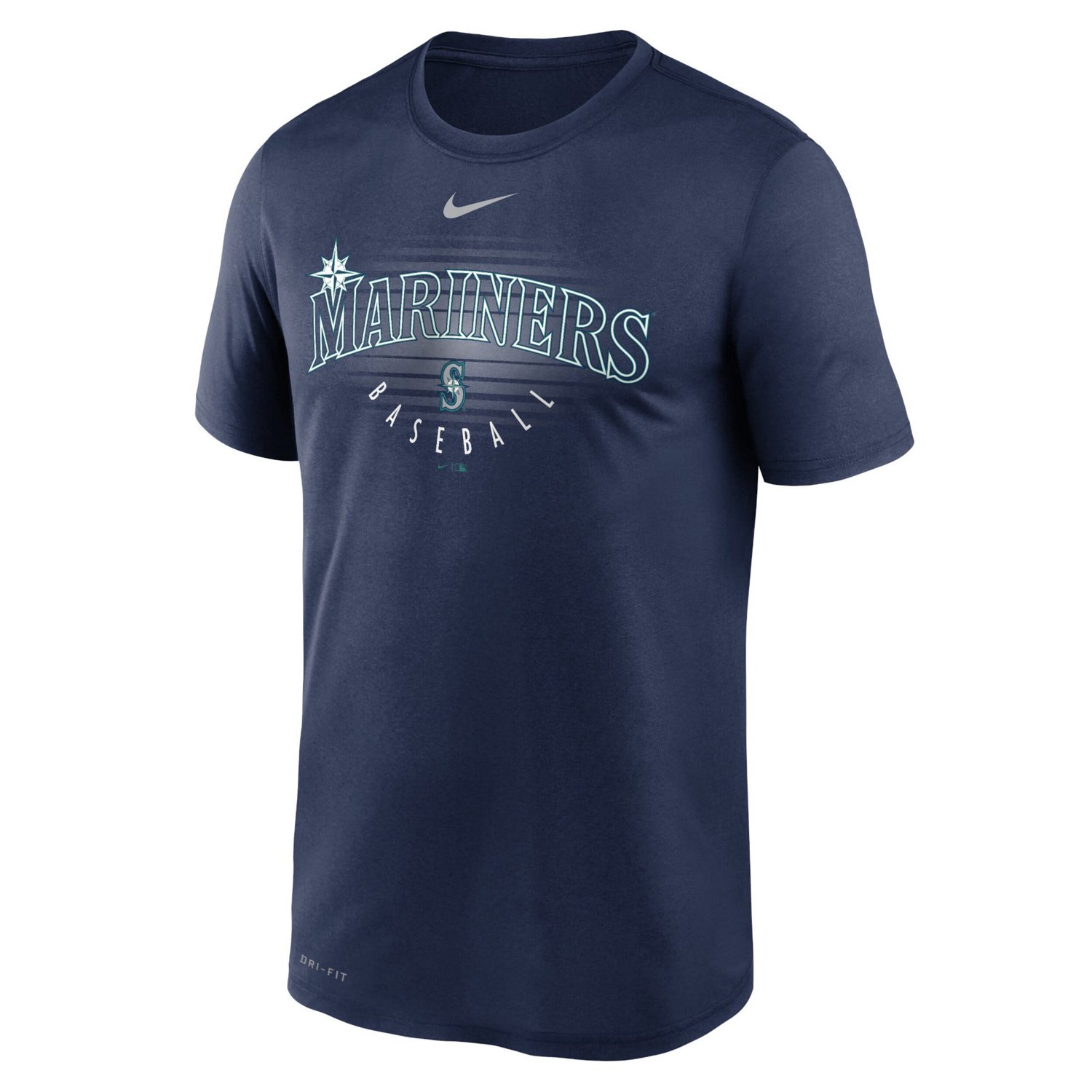 Nike Seattle Mariners Wordmark Outline Legend T-Shirt | Academy