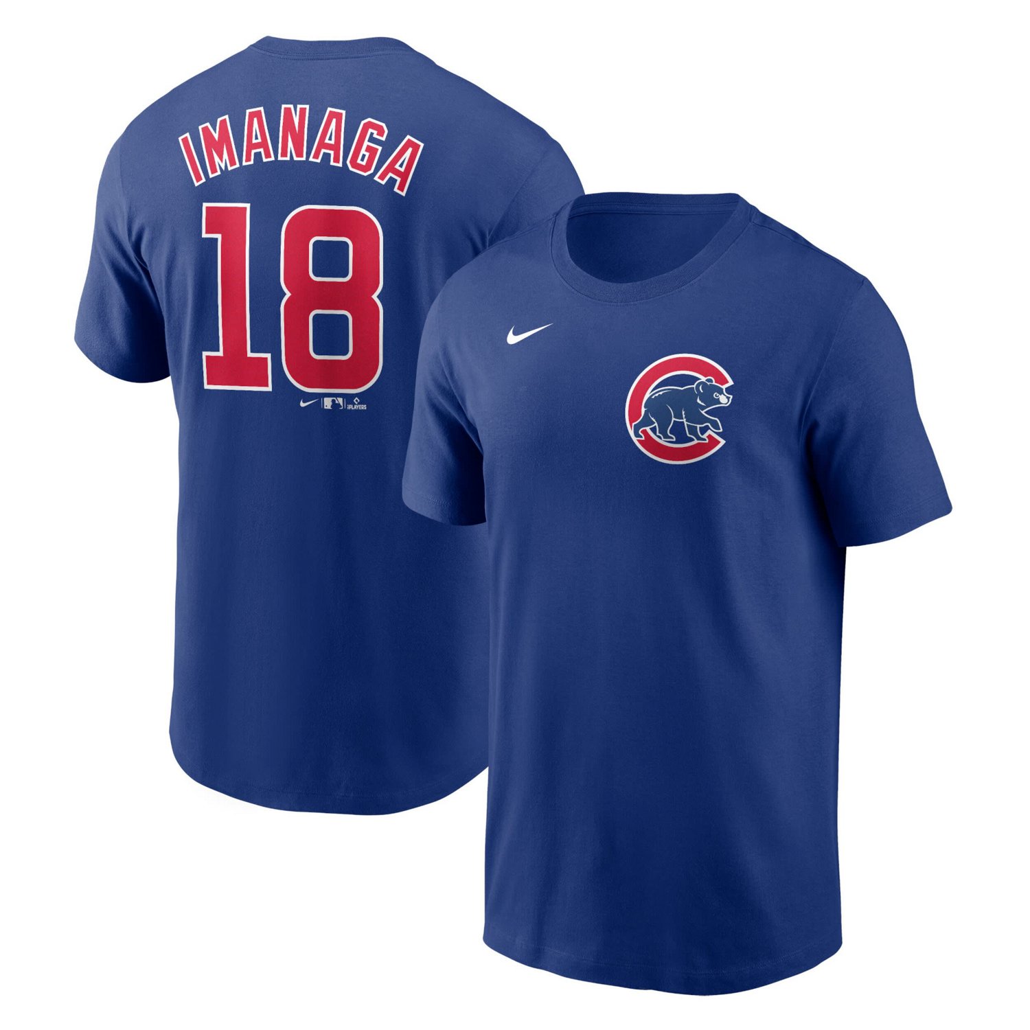 Nike Shta Imanaga Chicago Cubs Fuse Name Number T-Shirt | Academy