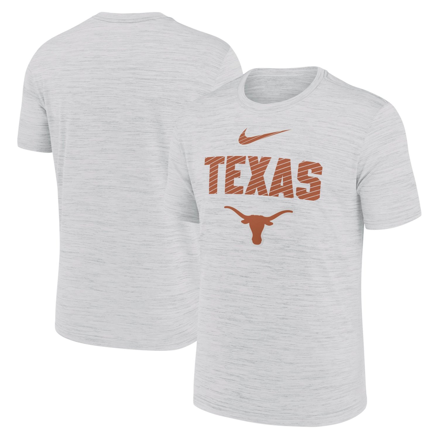 Nike Texas Longhorns Campus Slant Velocity Performance T-Shirt | Academy