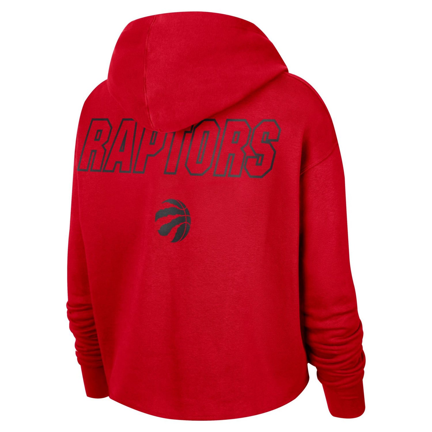Nike Toronto Raptors Courtside Cropped Pullover Hoodie | Academy