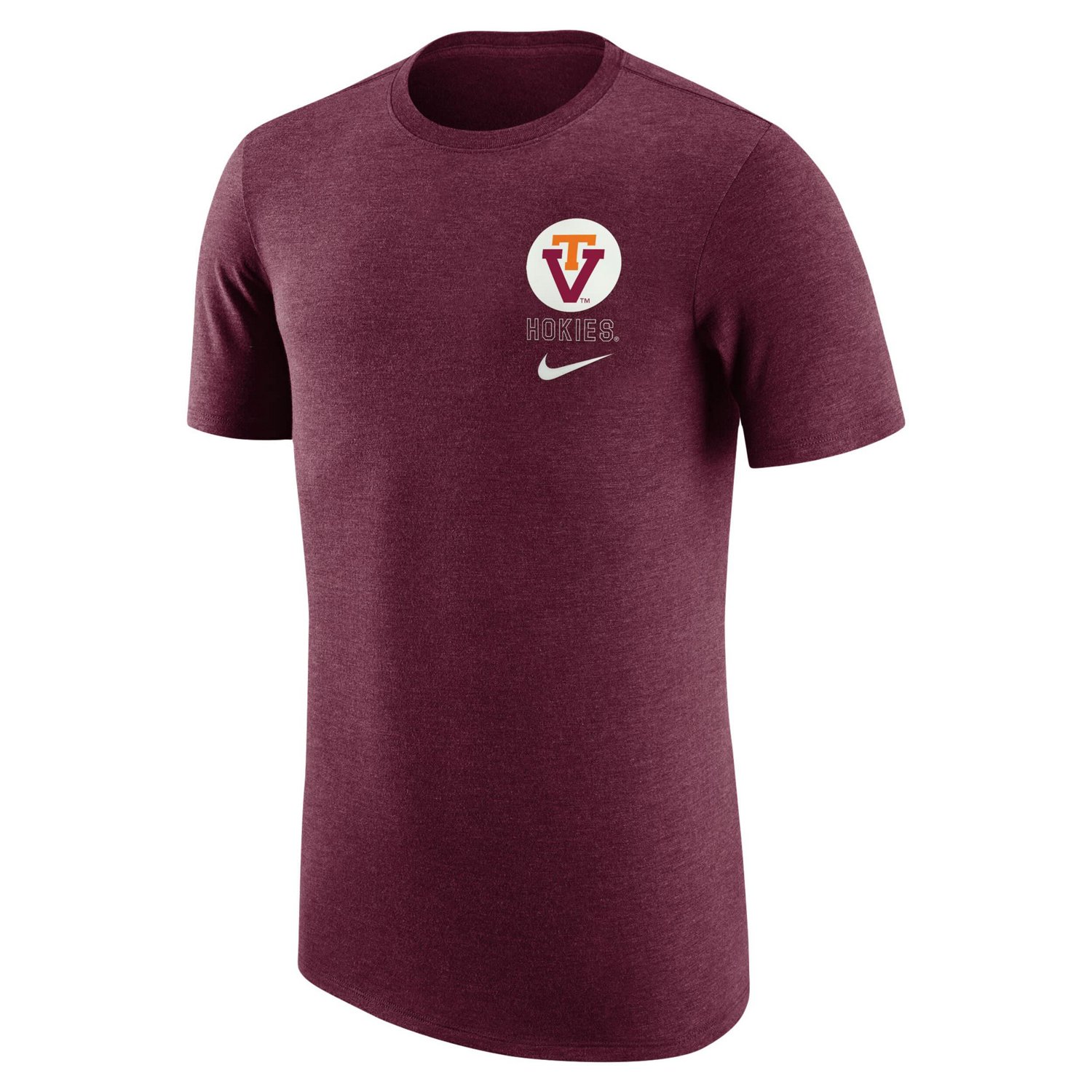 Nike Virginia Tech Hokies Retro Tri-Blend T-Shirt | Academy