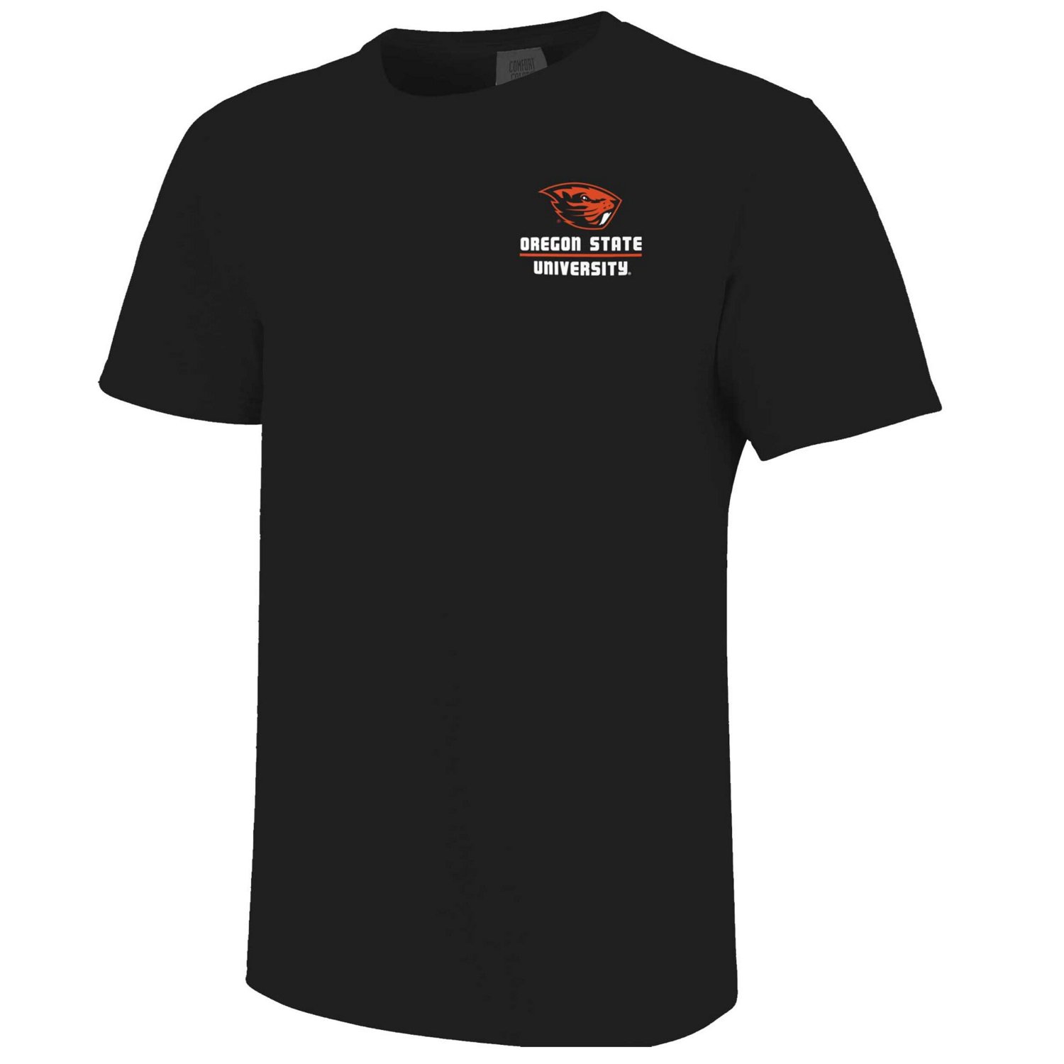 Oregon State Beavers Striped Campus Skyline T-Shirt | Academy