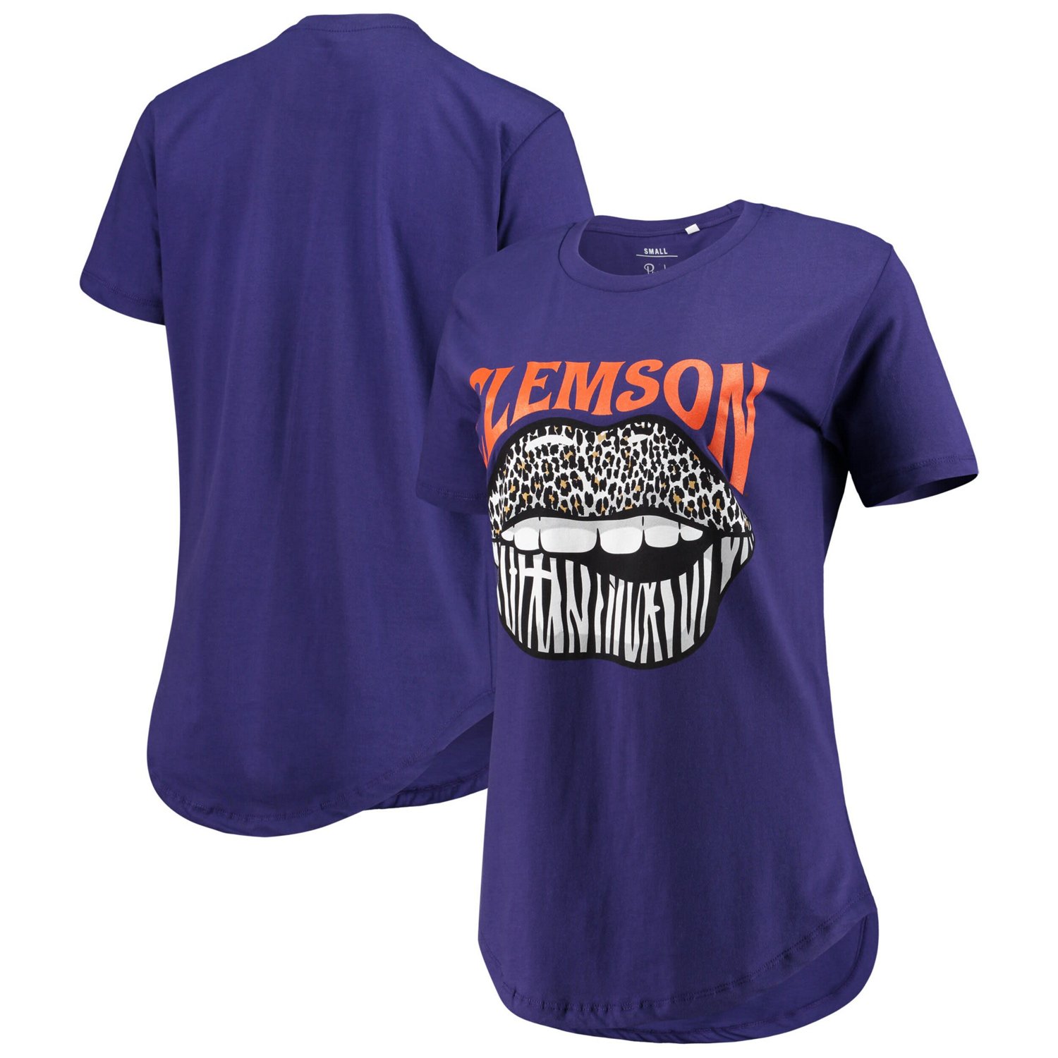 Pressbox Clemson Tigers Wild Lips Core T-Shirt | Academy