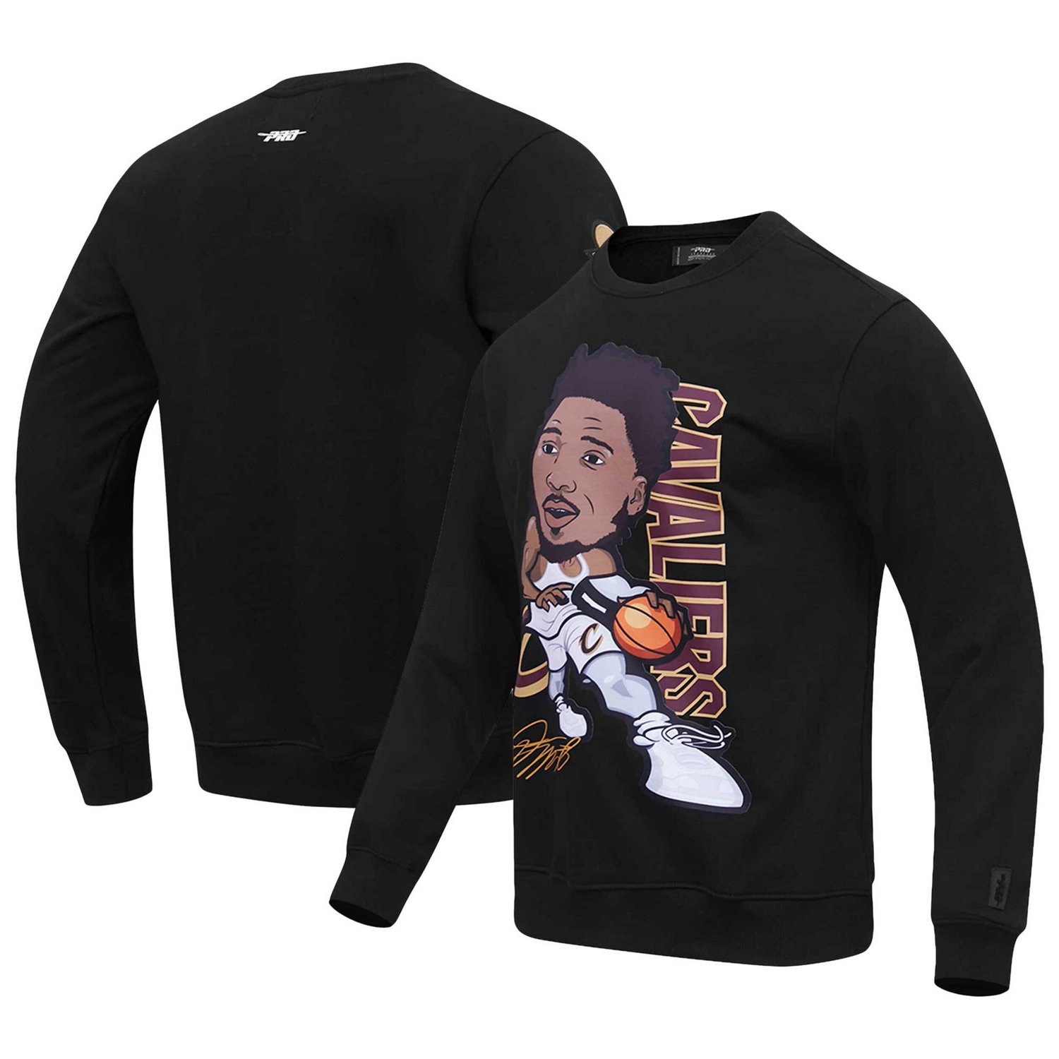 Pro Standard Donovan Mitchell Cleveland Cavaliers Avatar Pullover ...