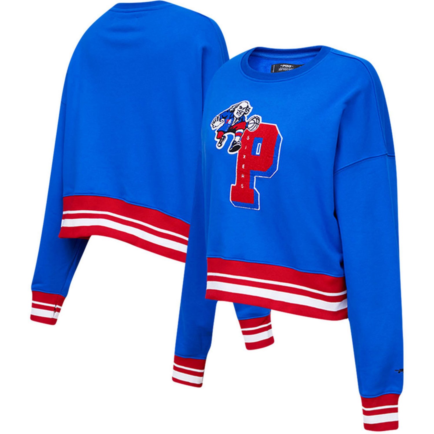 Pro Standard Philadelphia 76ers Mash Up Pullover Sweatshirt | Academy