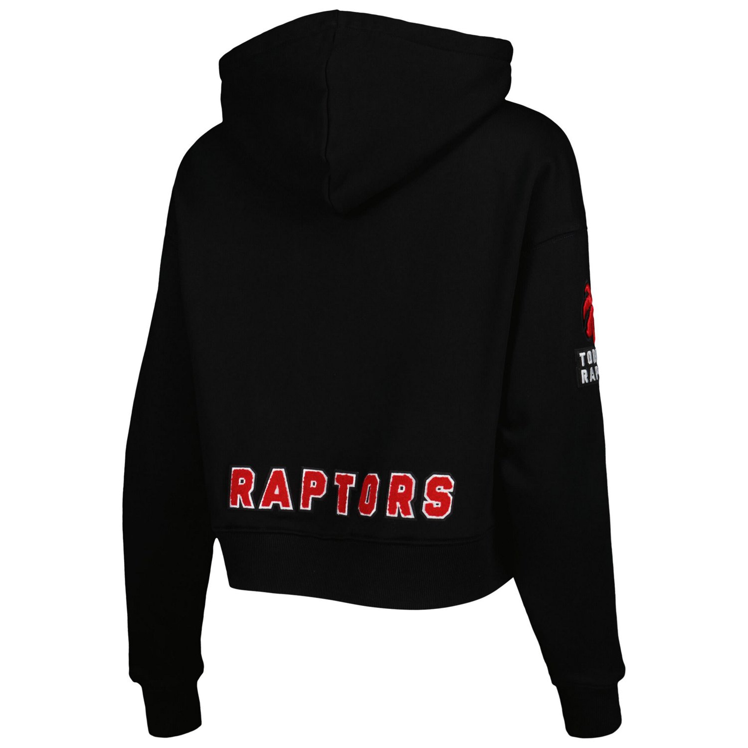 Pro Standard Toronto Raptors Classic Fleece Cropped Pullover Hoodie ...