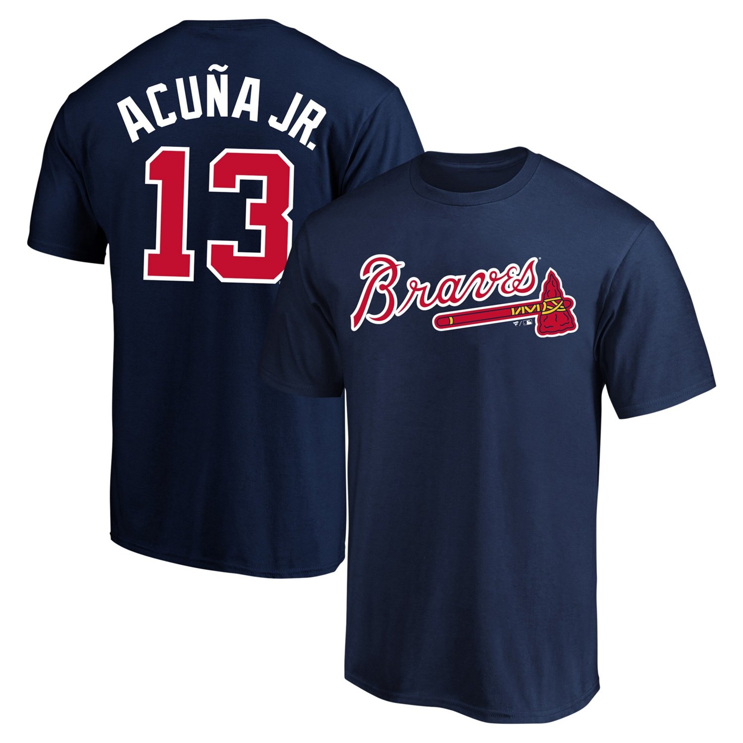 Profile Ronald Acuna Atlanta Braves Big Tall Name Number T-Shirt | Academy
