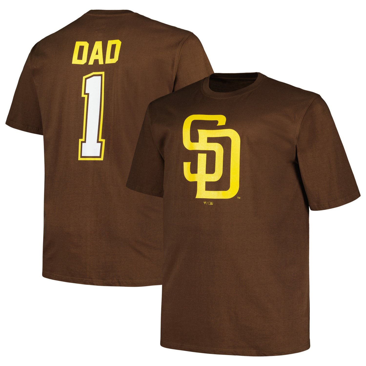 Profile San Diego Padres Big Tall 1 Dad T-Shirt | Academy