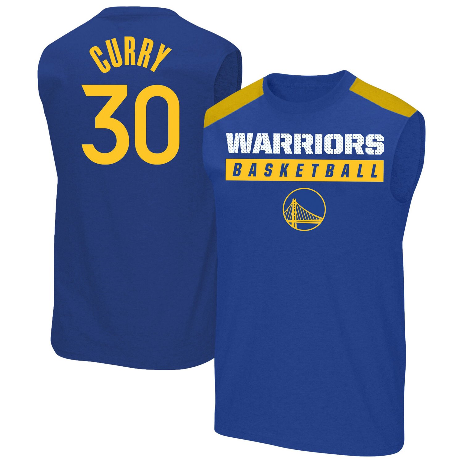 Profile Stephen Curry Golden State Warriors Big Tall Player Muscle Tank ...