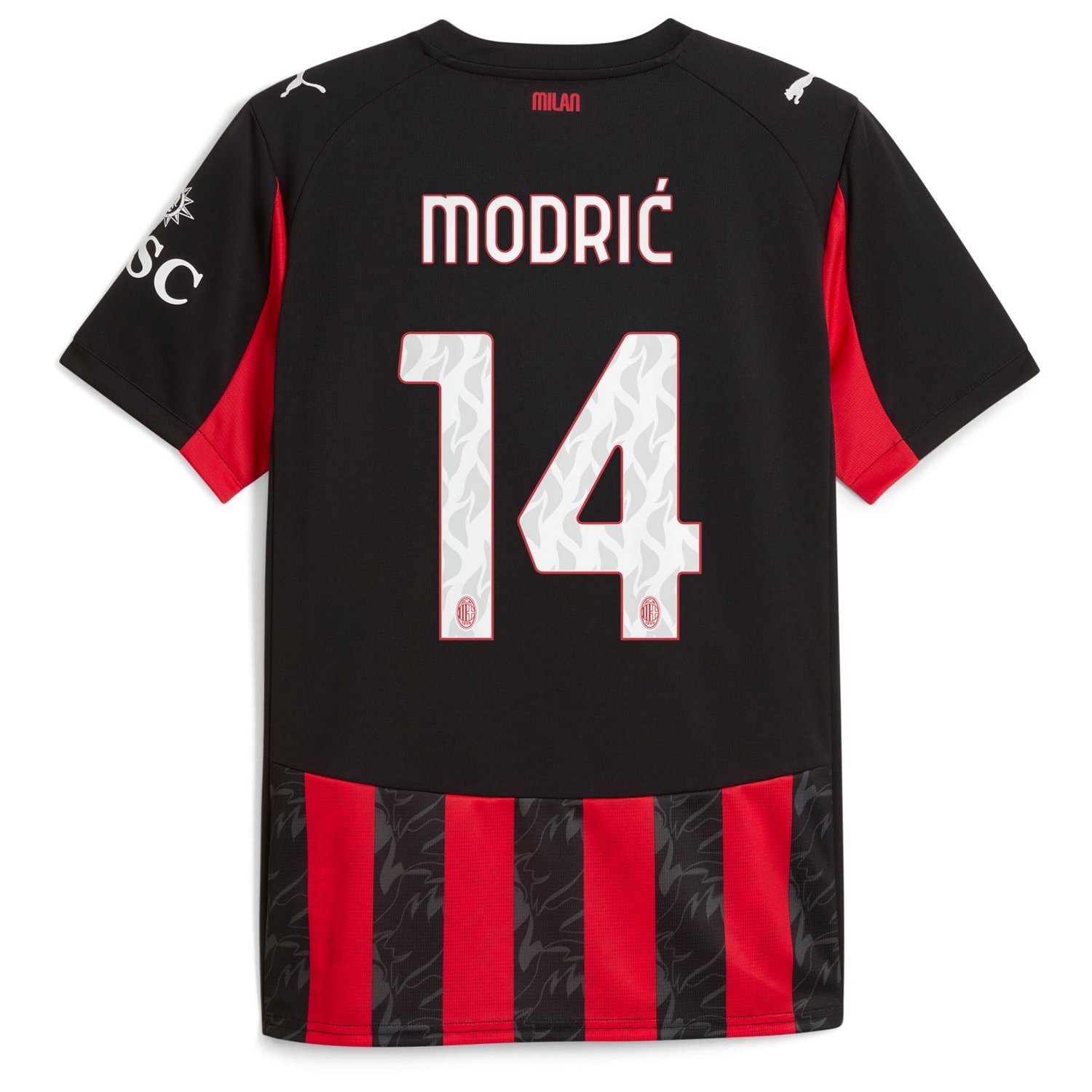 Puma Luka Modric AC Milan 2025 26 Home Replica Jersey | Academy