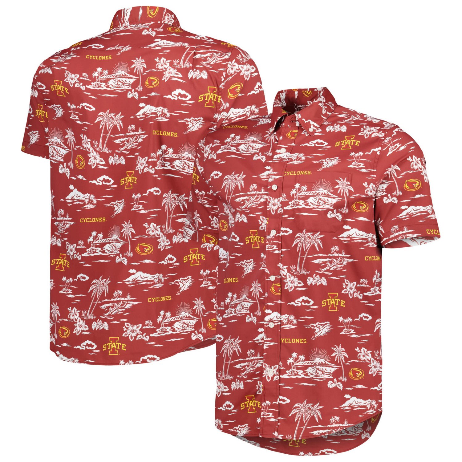 Reyn Spooner Iowa State Cyclones Performance Button-Down Shirt | Academy