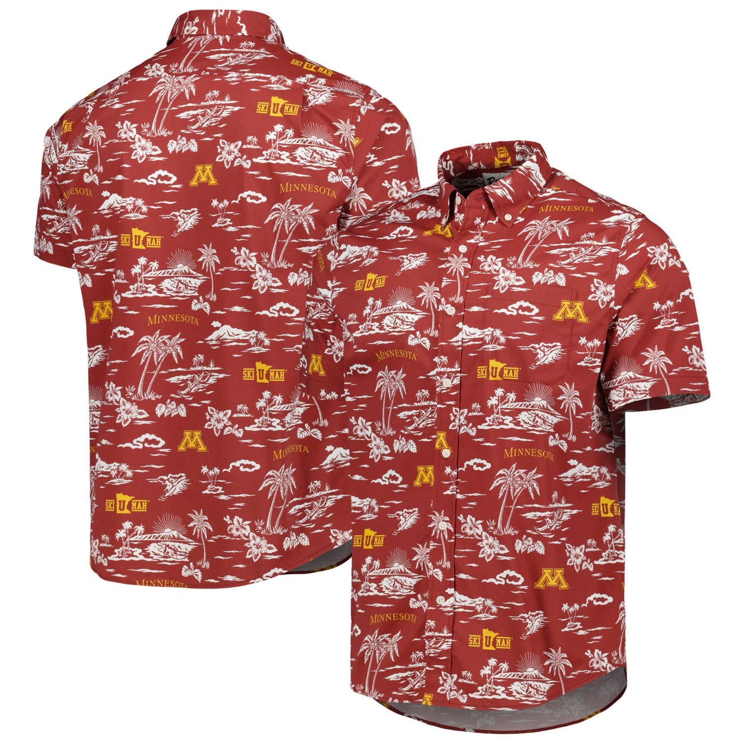 Reyn Spooner Minnesota Golden Gophers Performance Button-Down Shirt ...