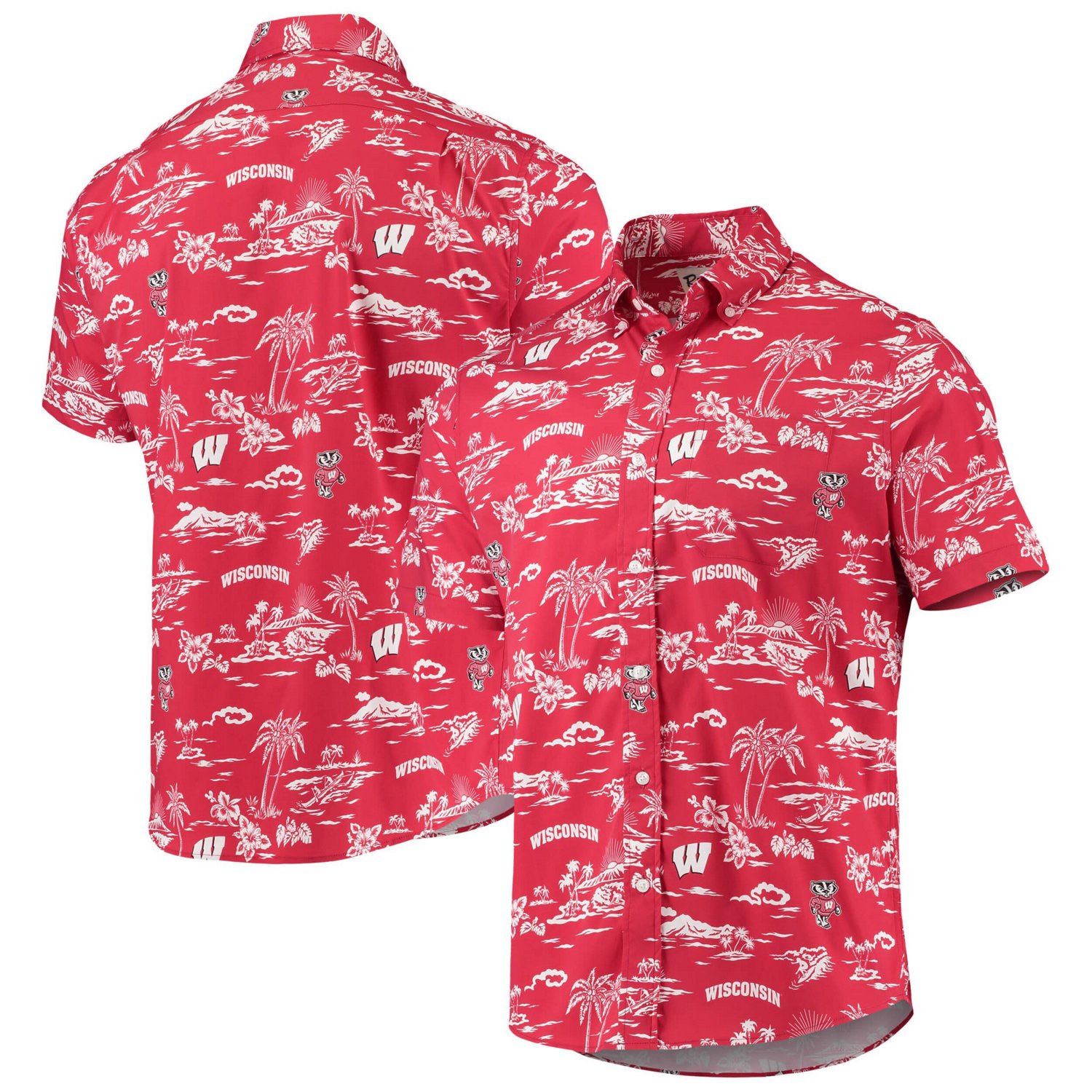 Reyn Spooner Wisconsin Badgers Classic Button-Down Shirt | Academy