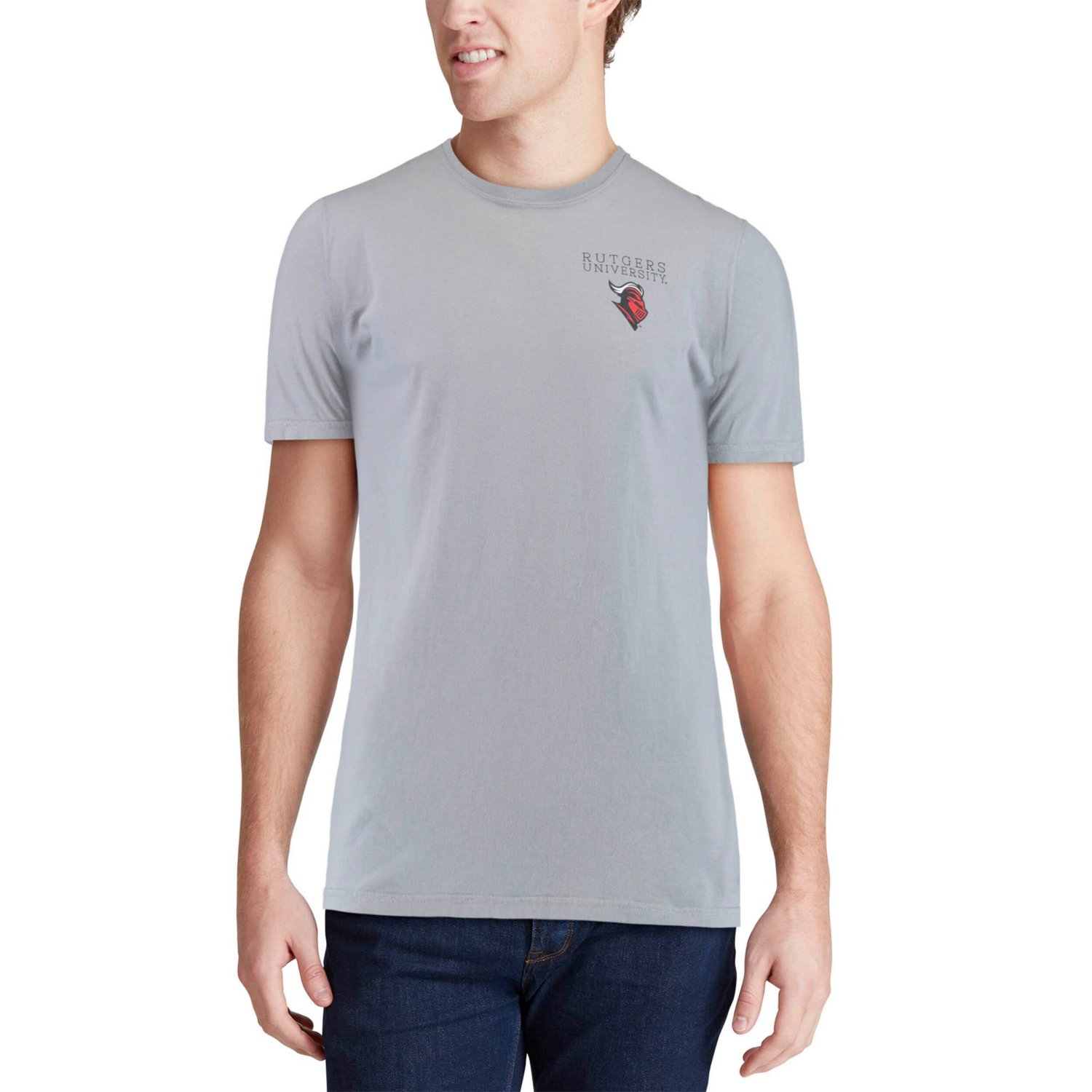 Rutgers Scarlet Knights Team Comfort Colors Campus Scenery T-Shirt ...