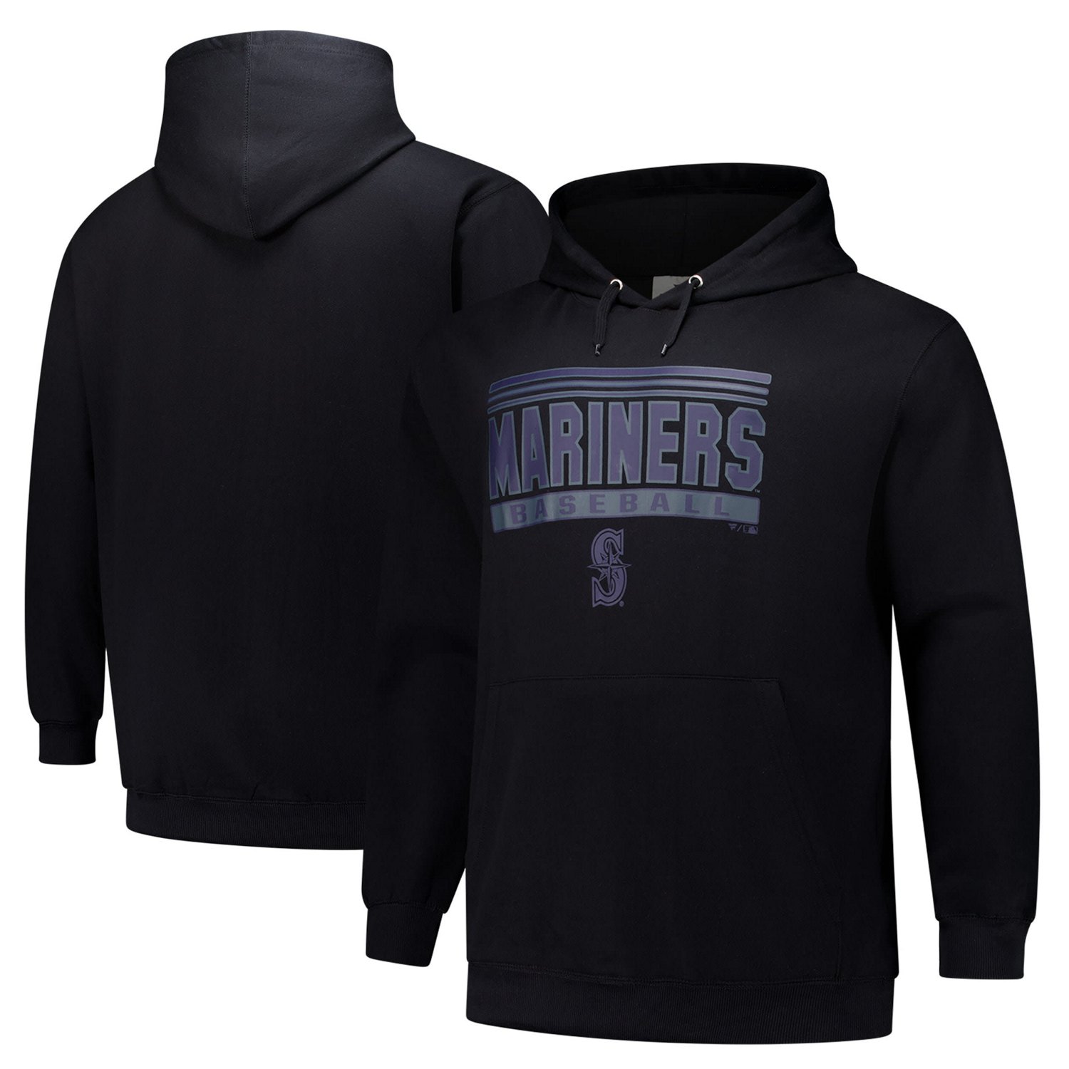 Seattle Mariners Stack Fleece Pullover Hoodie | Academy