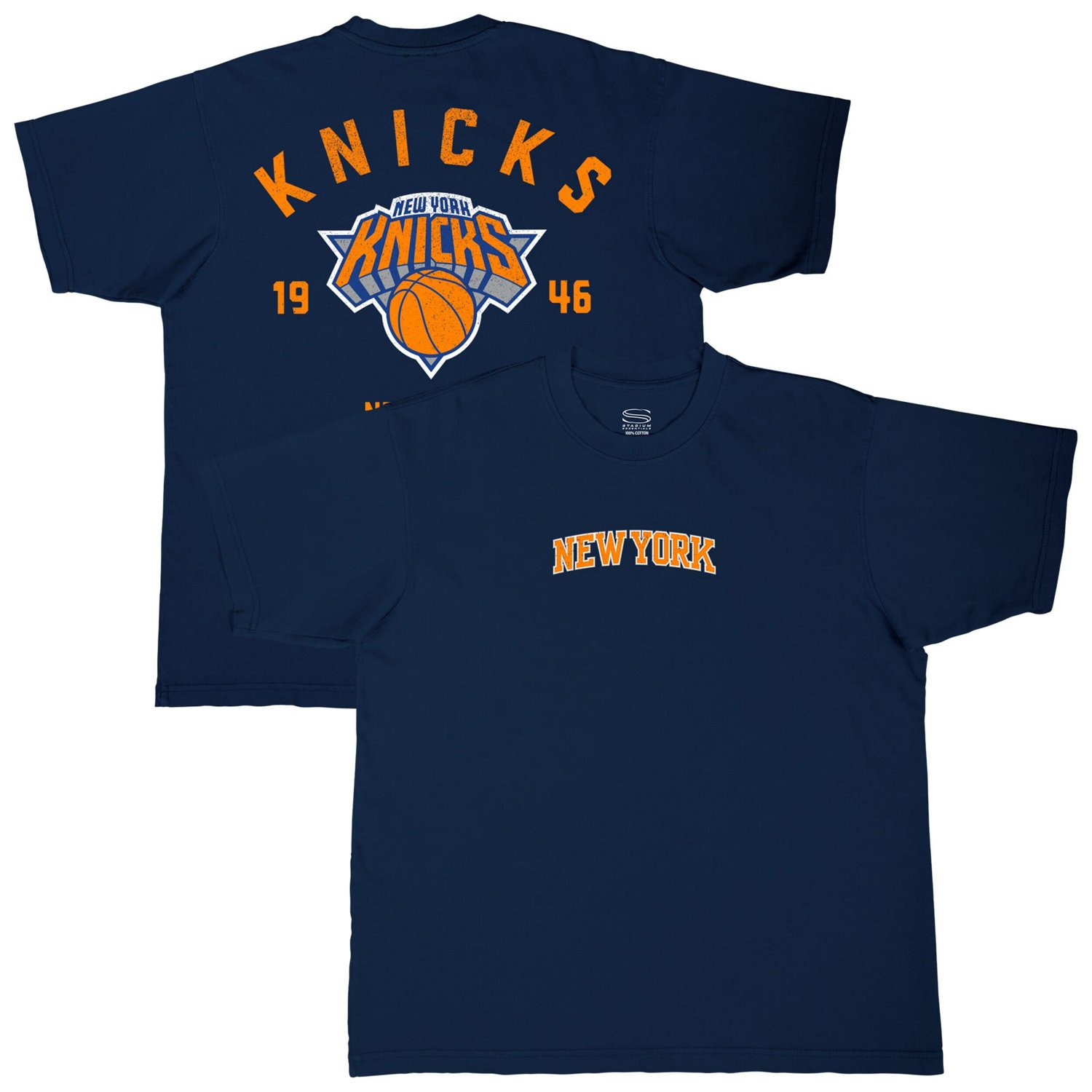 Stadium Essentials New York Knicks Get Back Heavyweight Urban T-Shirt ...