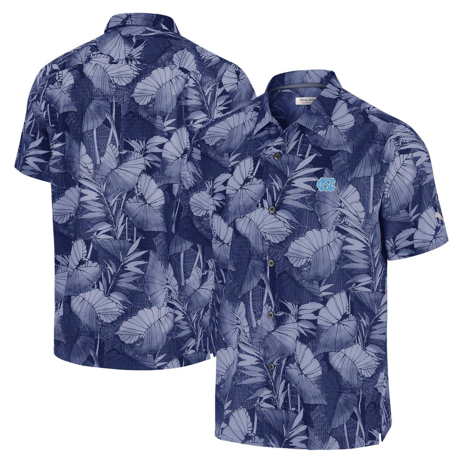 Tommy Bahama North Carolina Tar Heels Coast Nuevo Fronds Button-Up ...