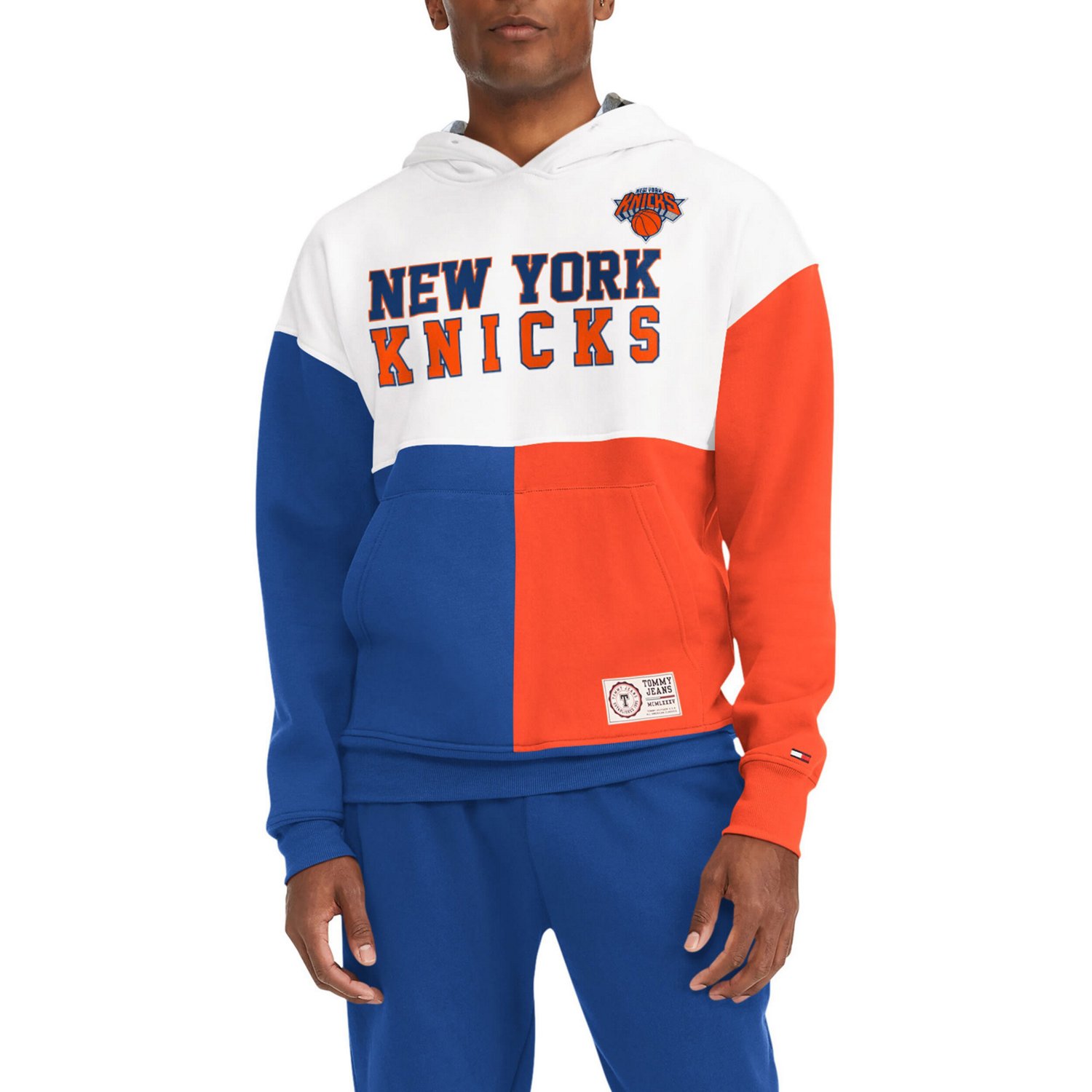 Tommy Jeans /Royal New York Knicks Andrew Split Pullover Hoodie | Academy