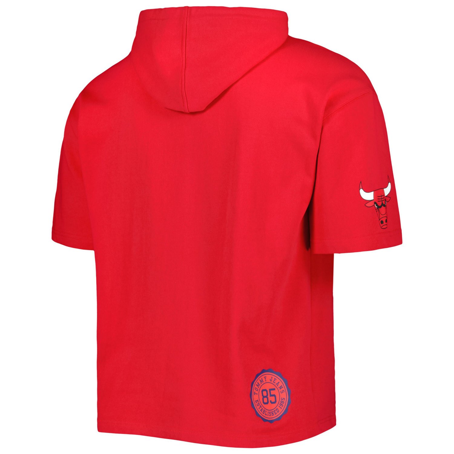 Tommy Jeans /White Chicago Bulls Matthew 2-In-1 T-Shirt Hoodie Combo ...