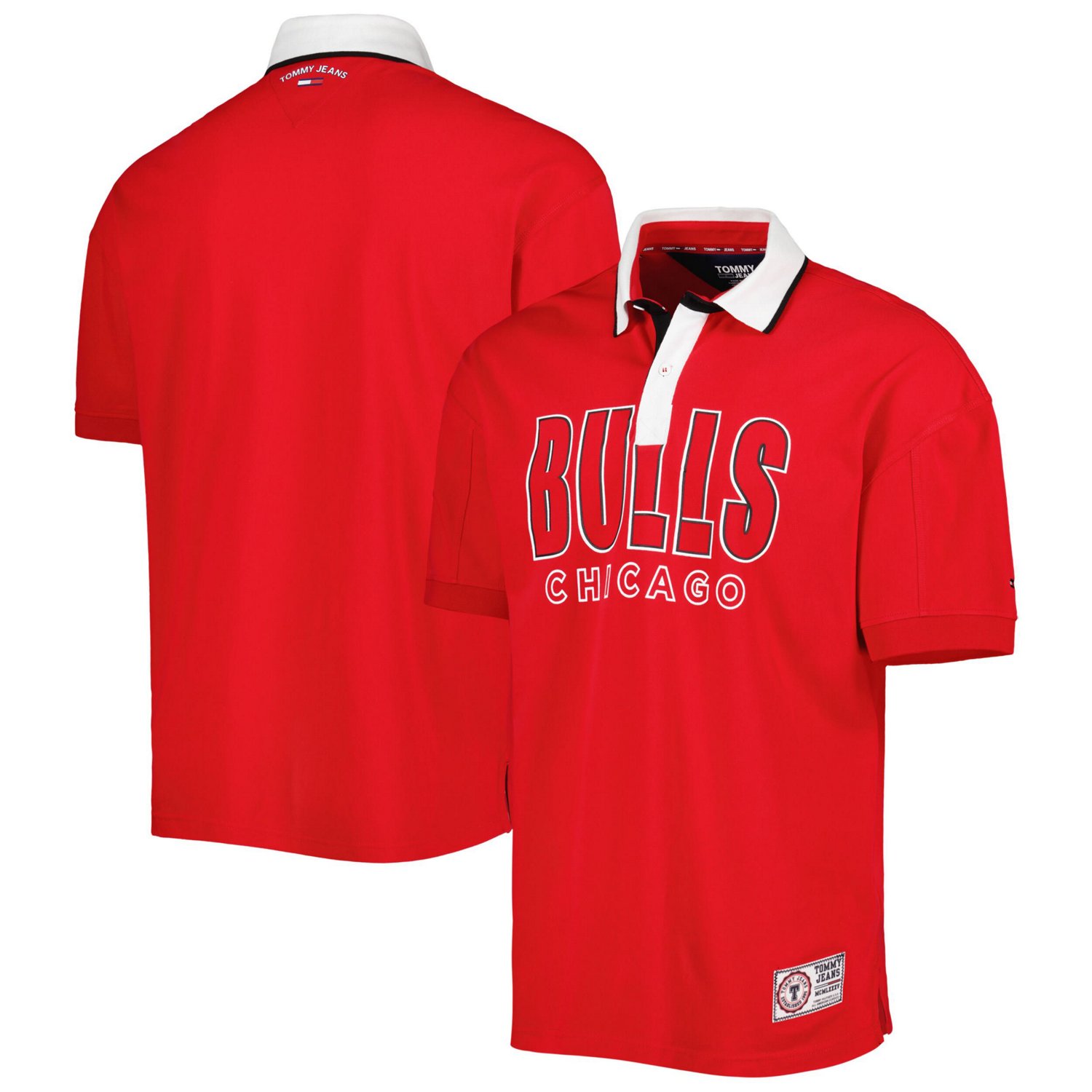 Tommy Jeans Chicago Bulls Stanley Pique Polo | Academy