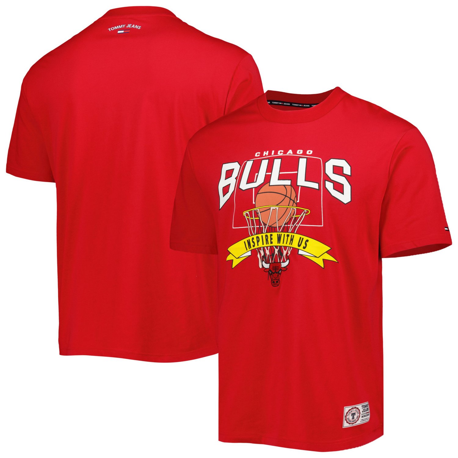 Tommy Jeans Chicago Bulls Tim Backboard T-Shirt | Academy