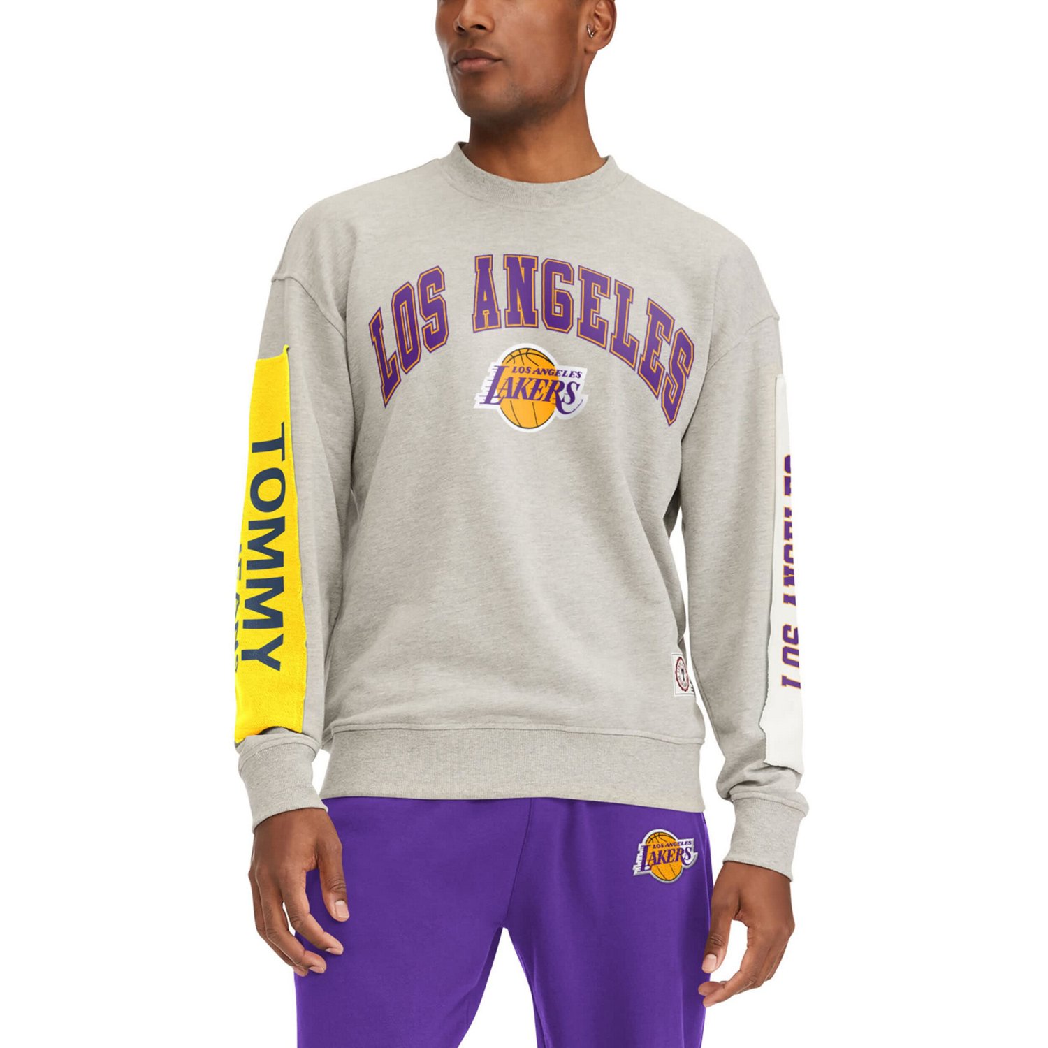Tommy Jeans Los Angeles Lakers James Patch Pullover Sweatshirt | Academy