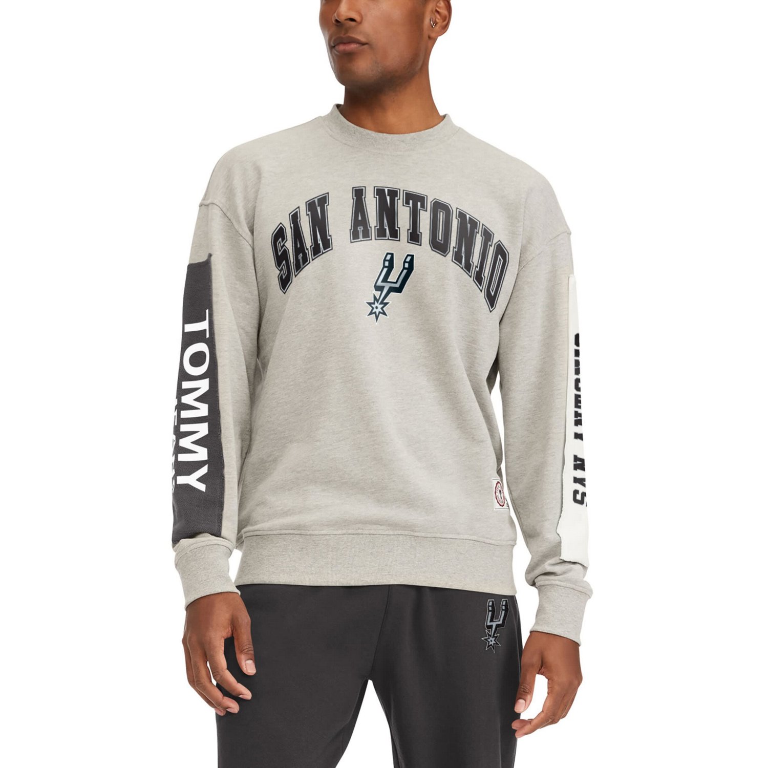 Tommy Jeans San Antonio Spurs James Patch Pullover Sweatshirt | Academy