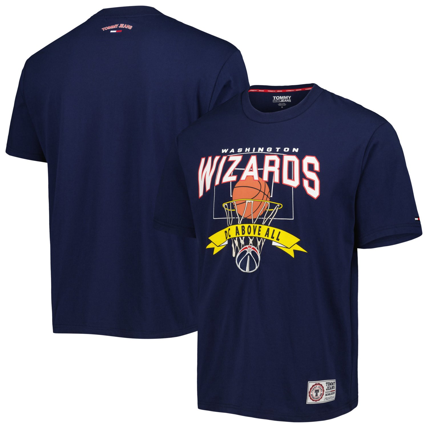 Tommy Jeans Washington Wizards Tim Backboard T-Shirt | Academy