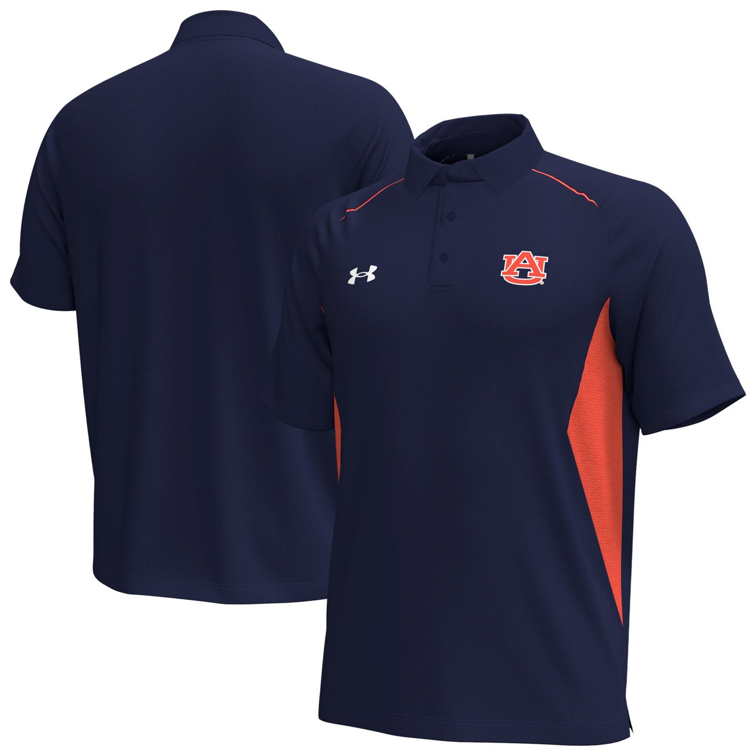Under Armour Auburn Tigers Title Performance Polo | Academy