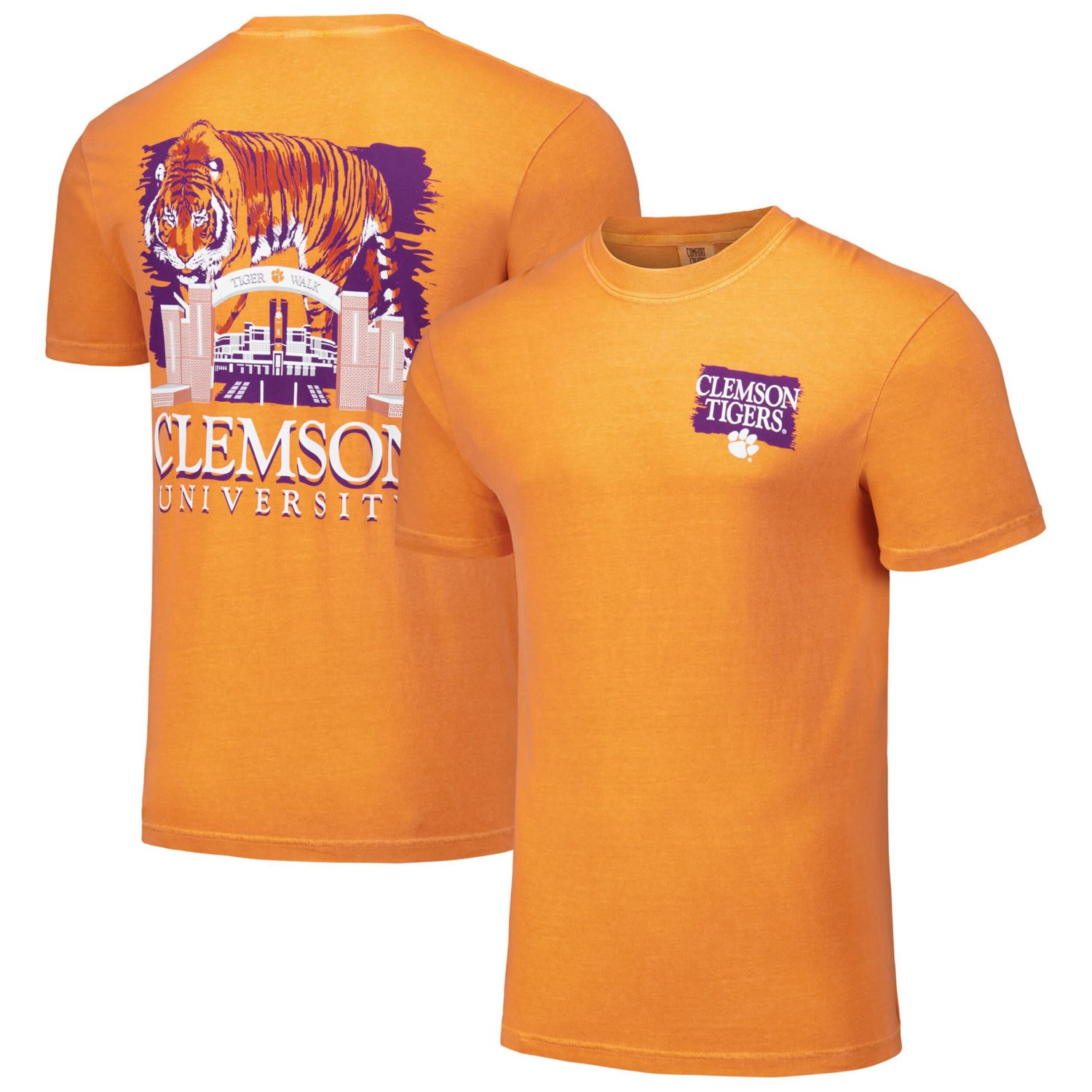 Unisex Clemson Tigers Hyper Local Stadium Walkway Animal T-Shirt | Academy