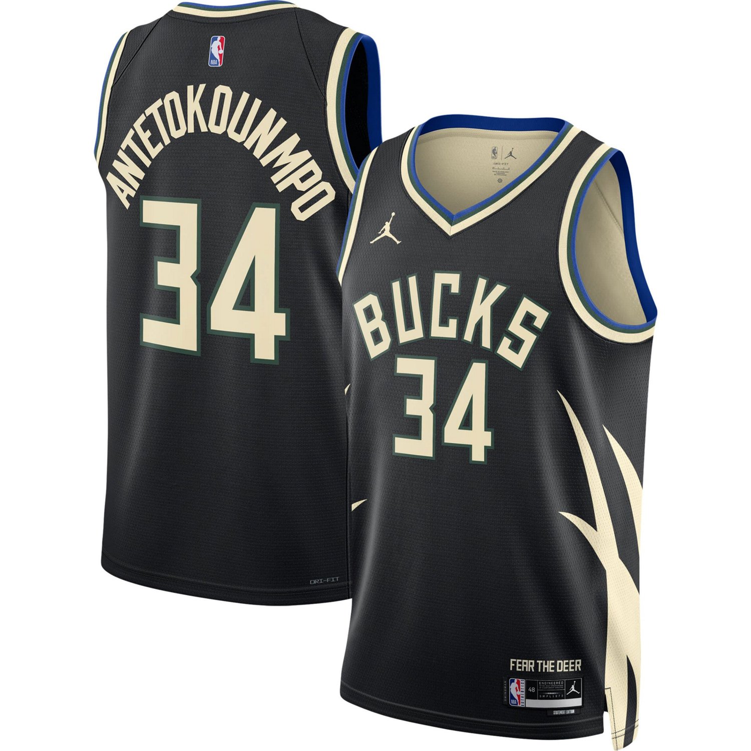 Unisex Jordan Brand Giannis Antetokounmpo Milwaukee Bucks Swingman ...