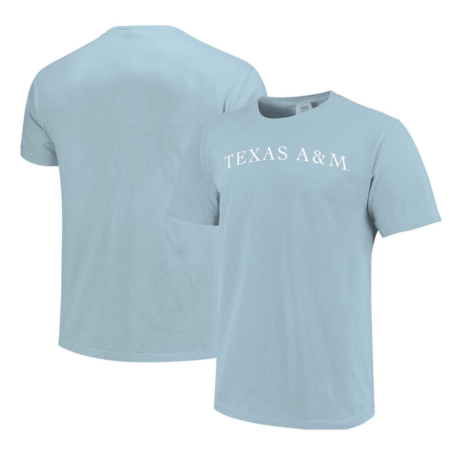 Unisex Light Texas AM Aggies Comfort Colors Fashion Color Arch T-Shirt ...