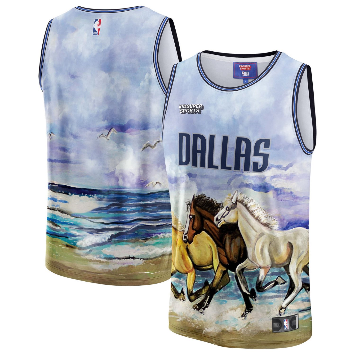 Unisex NBA KidSuper Studios by Fanatics Dallas Mavericks Hometown ...