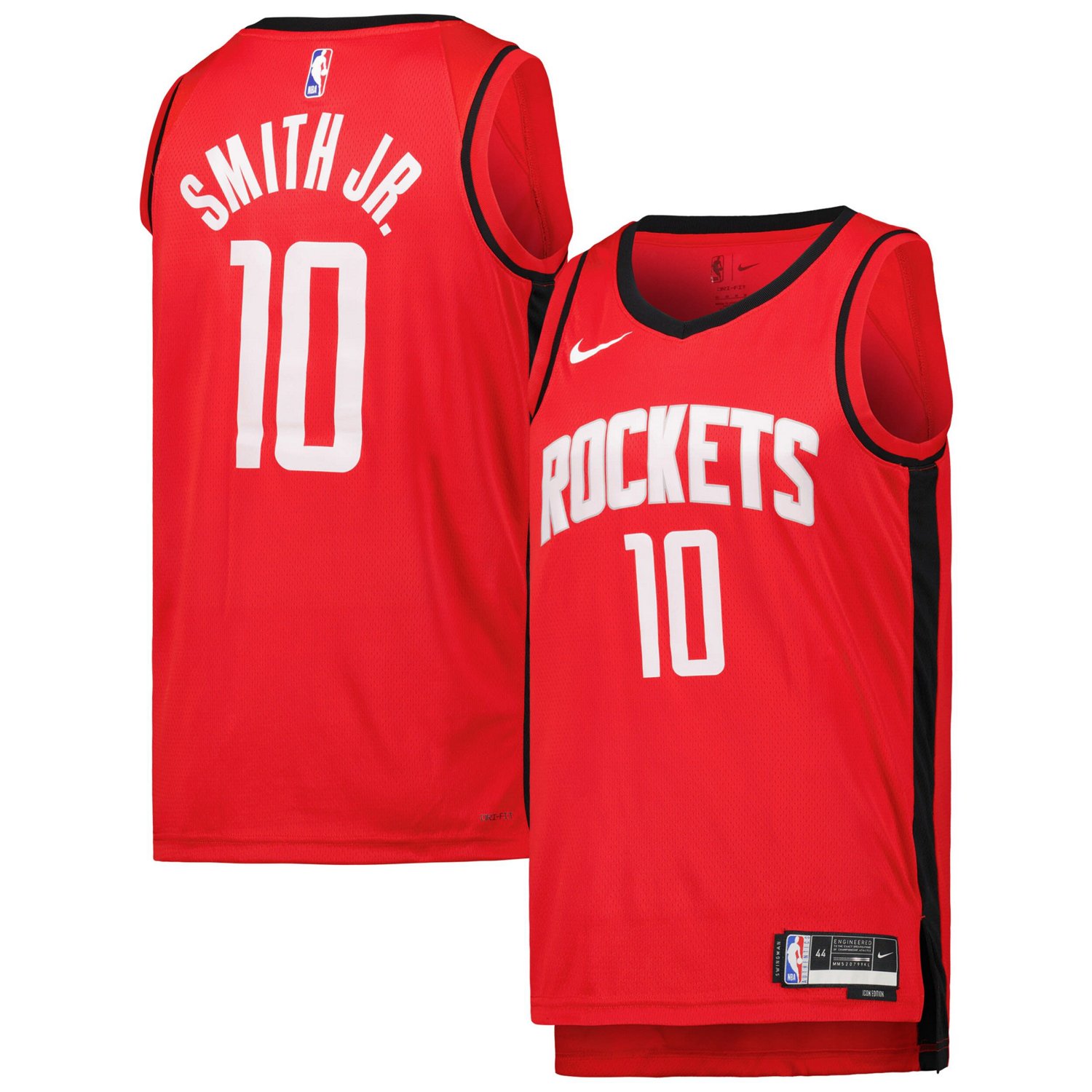 Unisex Nike Jabari Smith Jr Houston Rockets Swingman Jersey - Icon ...