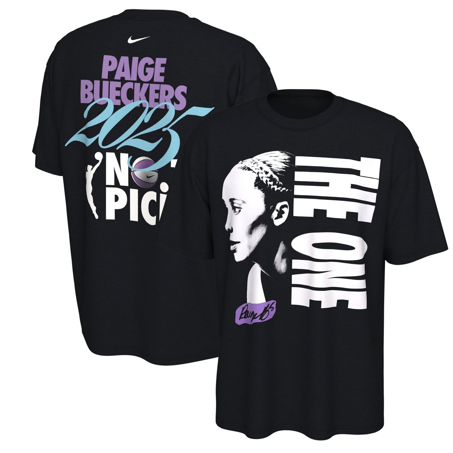 Unisex Nike Paige Bueckers 2025 WNBA Draft The One T-Shirt | Academy