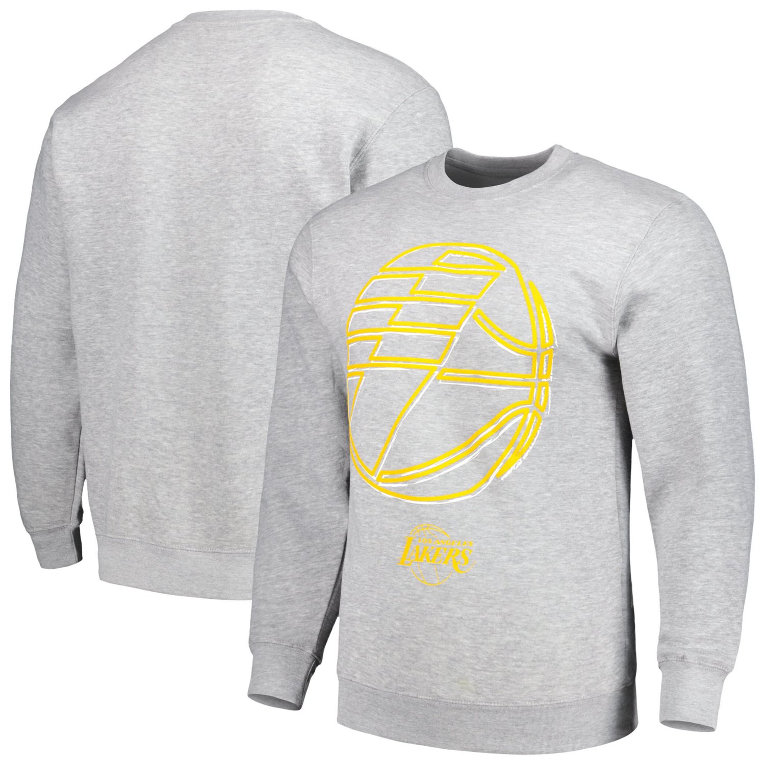 Unisex Stadium Essentials Los Angeles Lakers Element Logo Pop Pullover ...
