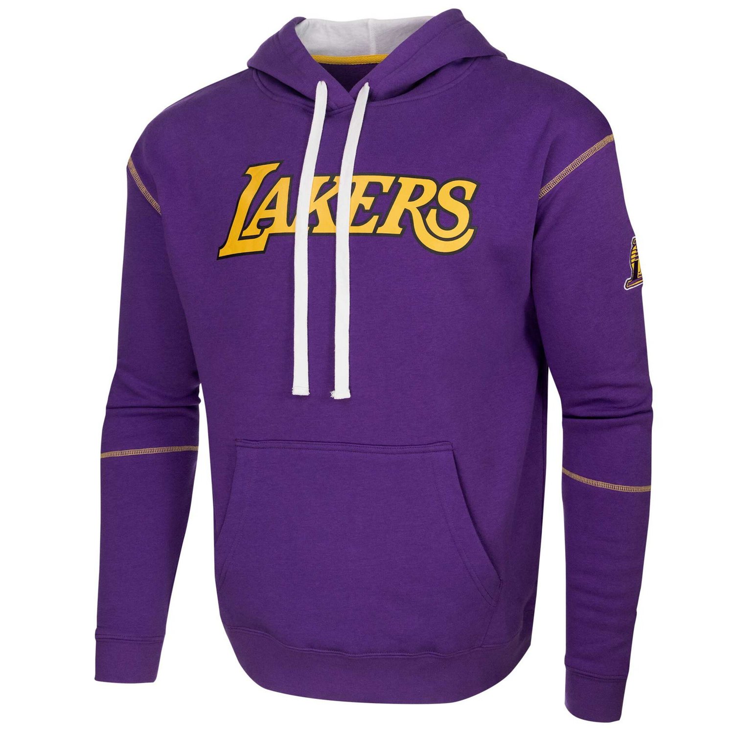 Unisex Stadium Essentials Los Angeles Lakers Monument Pullover Hoodie ...