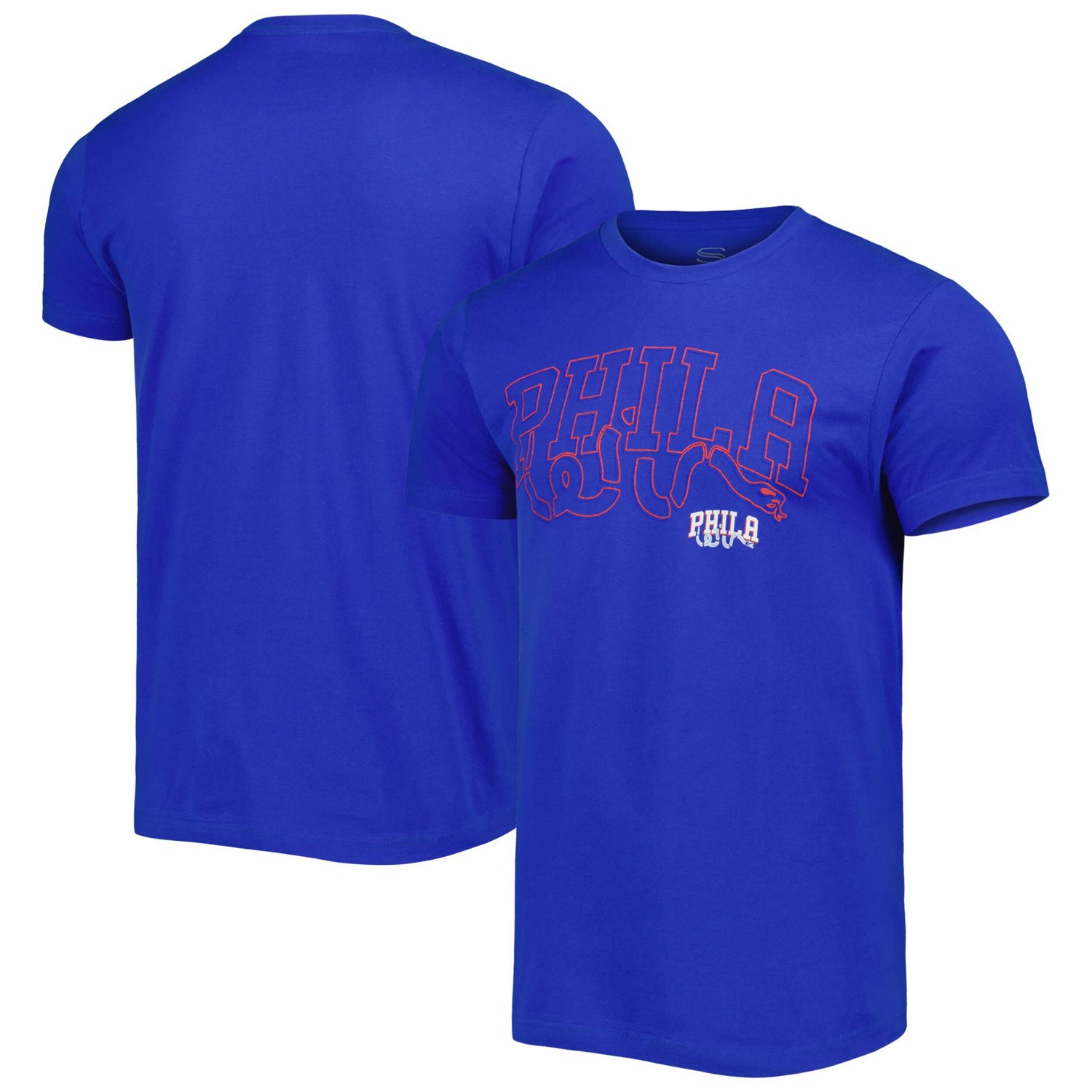 Unisex Stadium Essentials Philadelphia 76ers Element Logo Pop T-Shirt ...