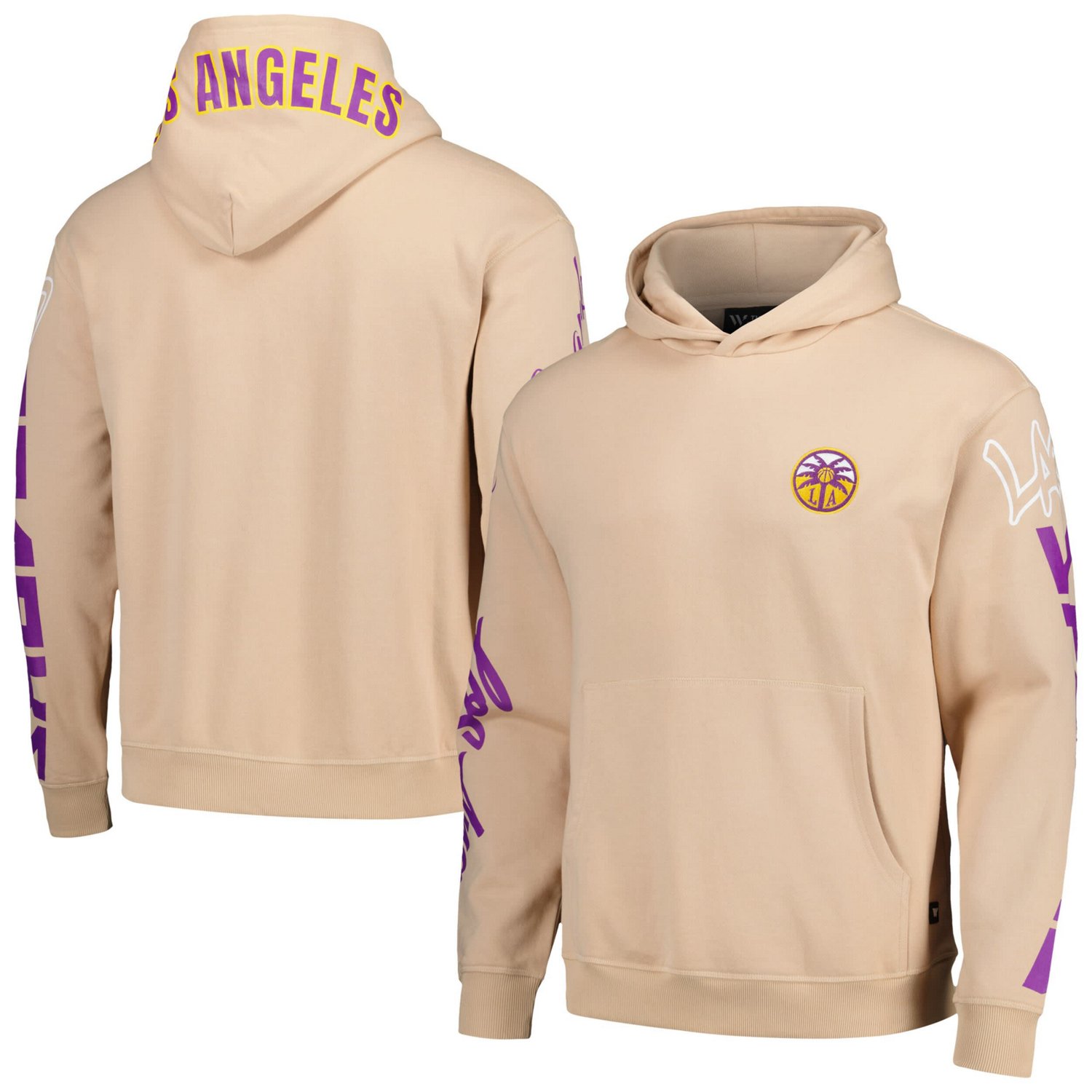 Unisex The Wild Collective Los Angeles Sparks Graffiti Acid Wash ...