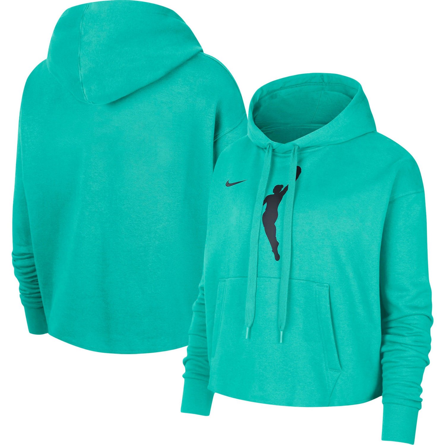 Women's Nike WNBA Logowoman Team 13 Cropped Pullover Hoodie | Academy