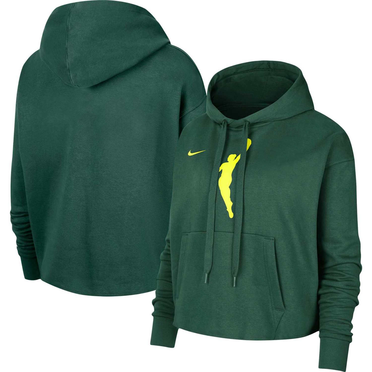Women's Nike WNBA Logowoman Team 13 Cropped Pullover Hoodie | Academy