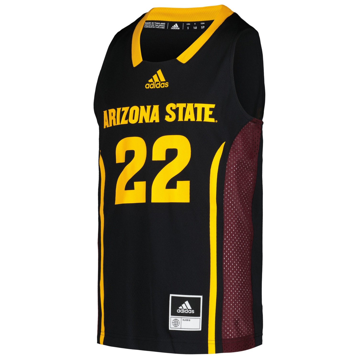 Youth adidas 22 Arizona State Sun Devils Swingman Jersey | Academy