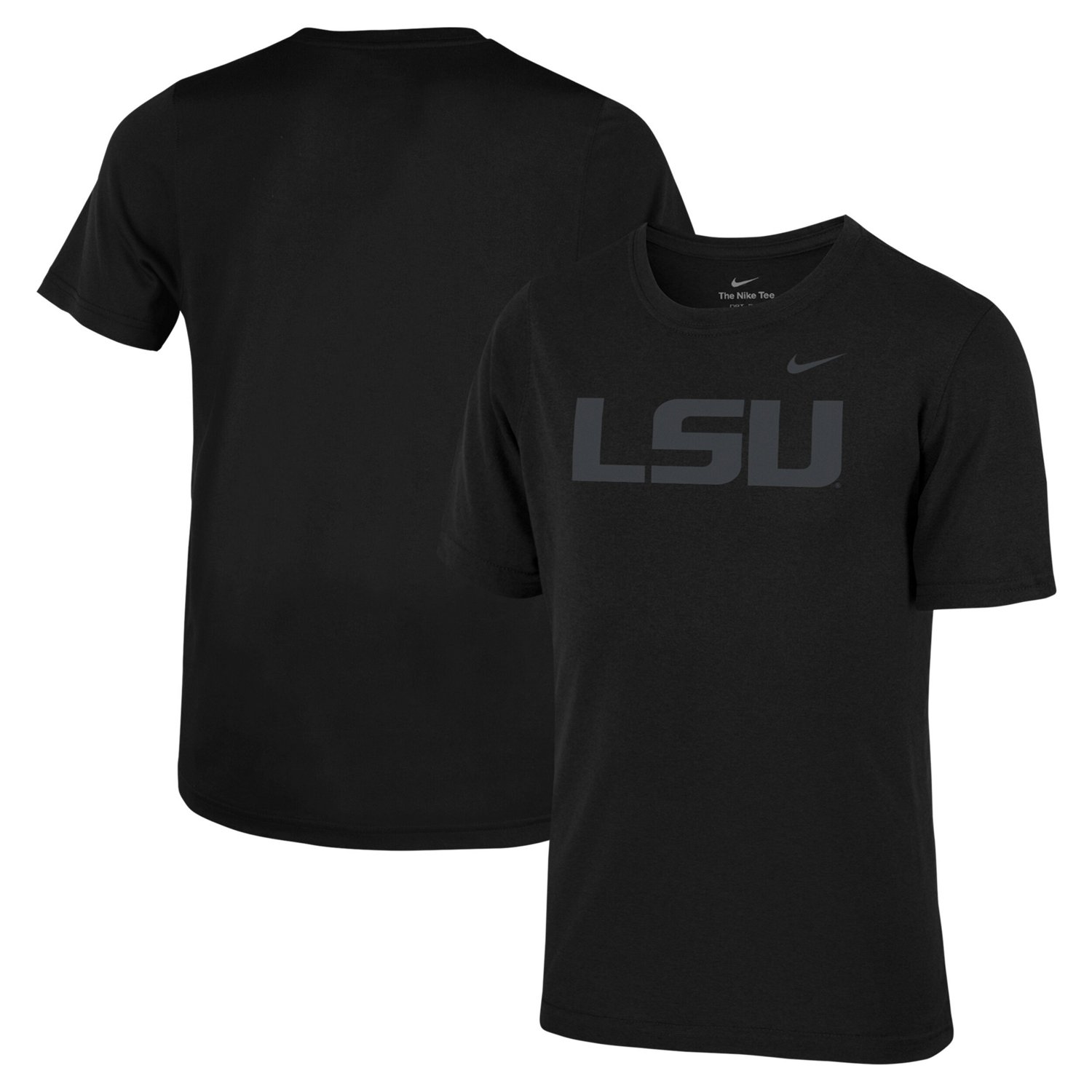 Youth Nike LSU Tigers Blackout Legend Performance T-Shirt | Academy