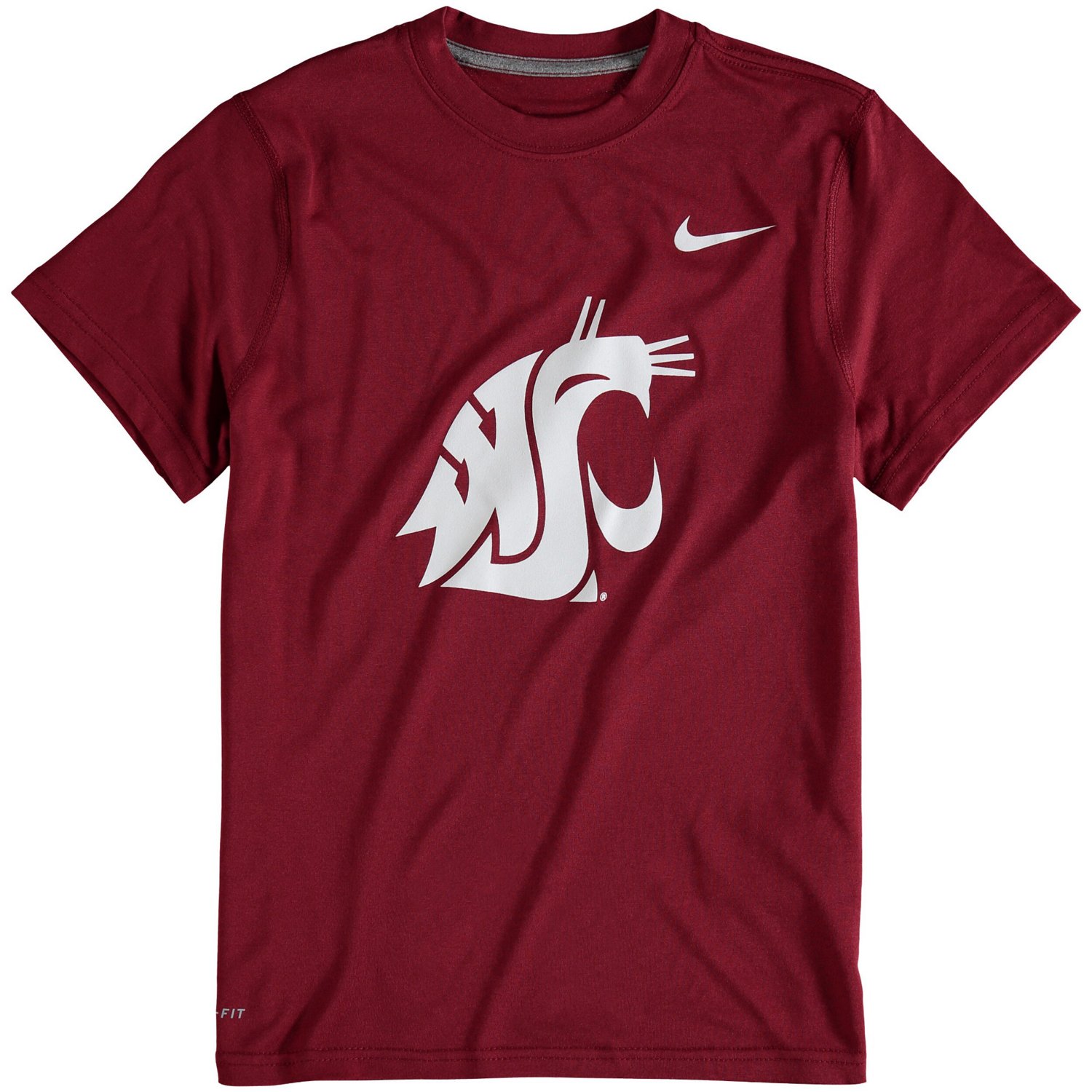 Youth Nike Washington State Cougars Logo Legend Performance T-Shirt ...