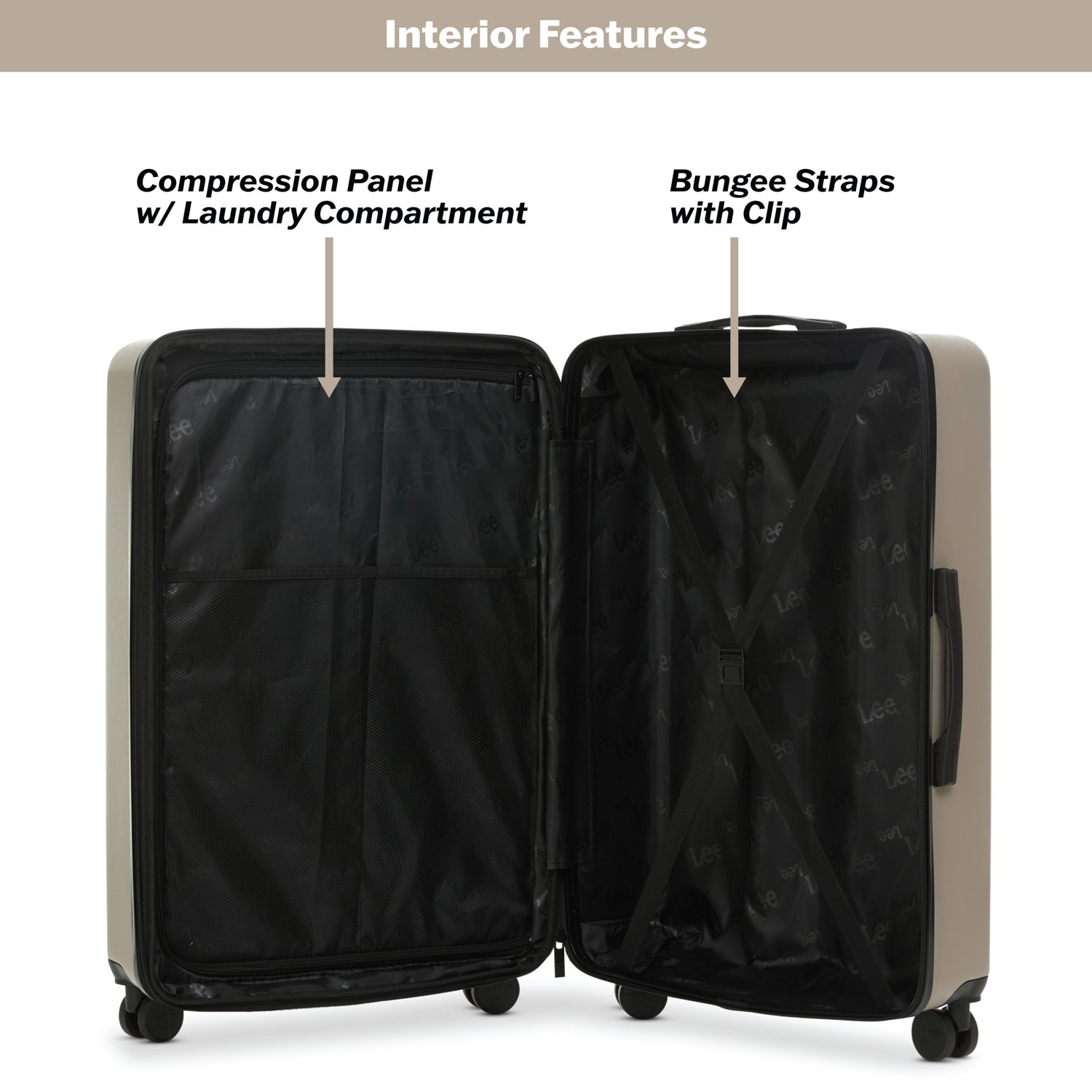 Lee 21 in Hard Side Carry On Luggage | Academy