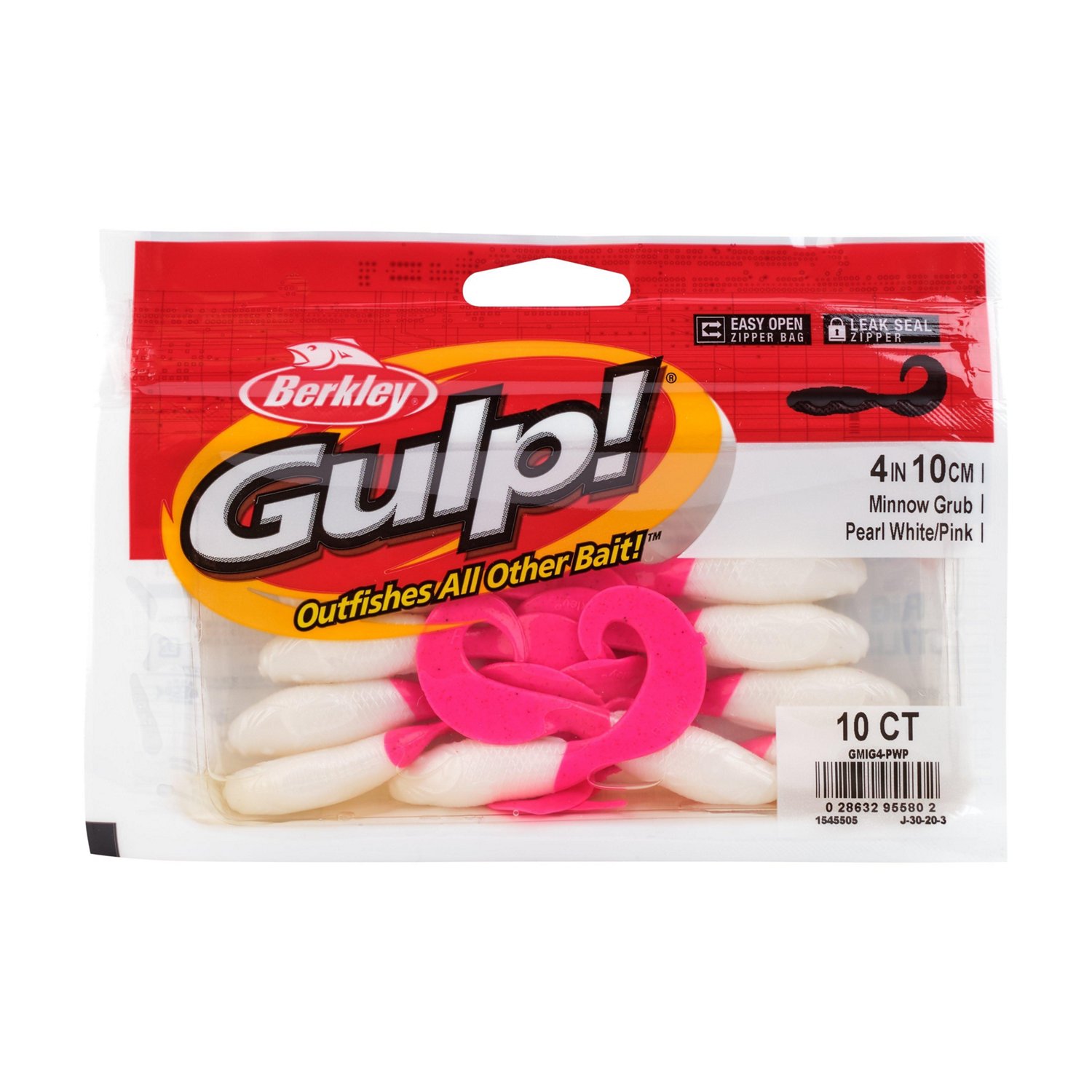 Berkley Gulp 4 in Minnow Grubs 10-Pack | Academy