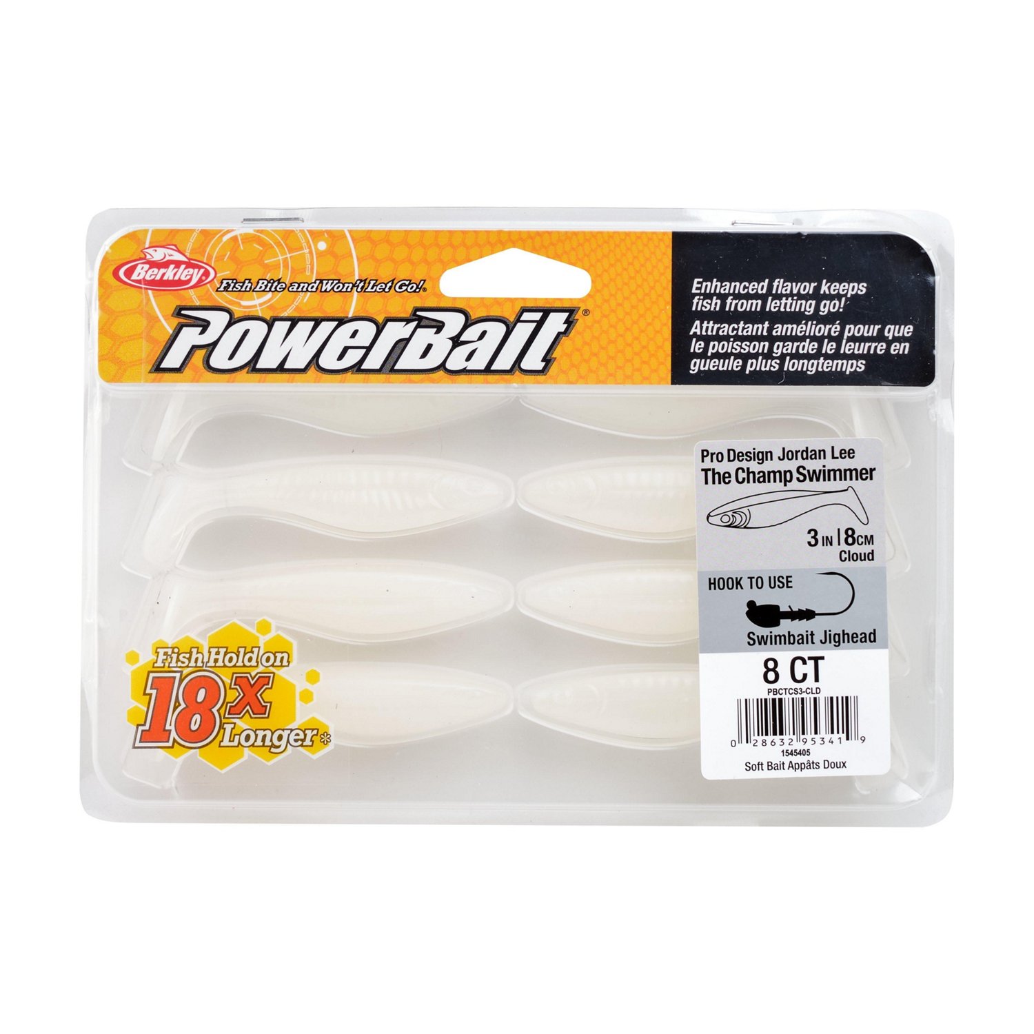 Berkley PowerBait The Champ Swimmer Baits 8-Pack | Academy