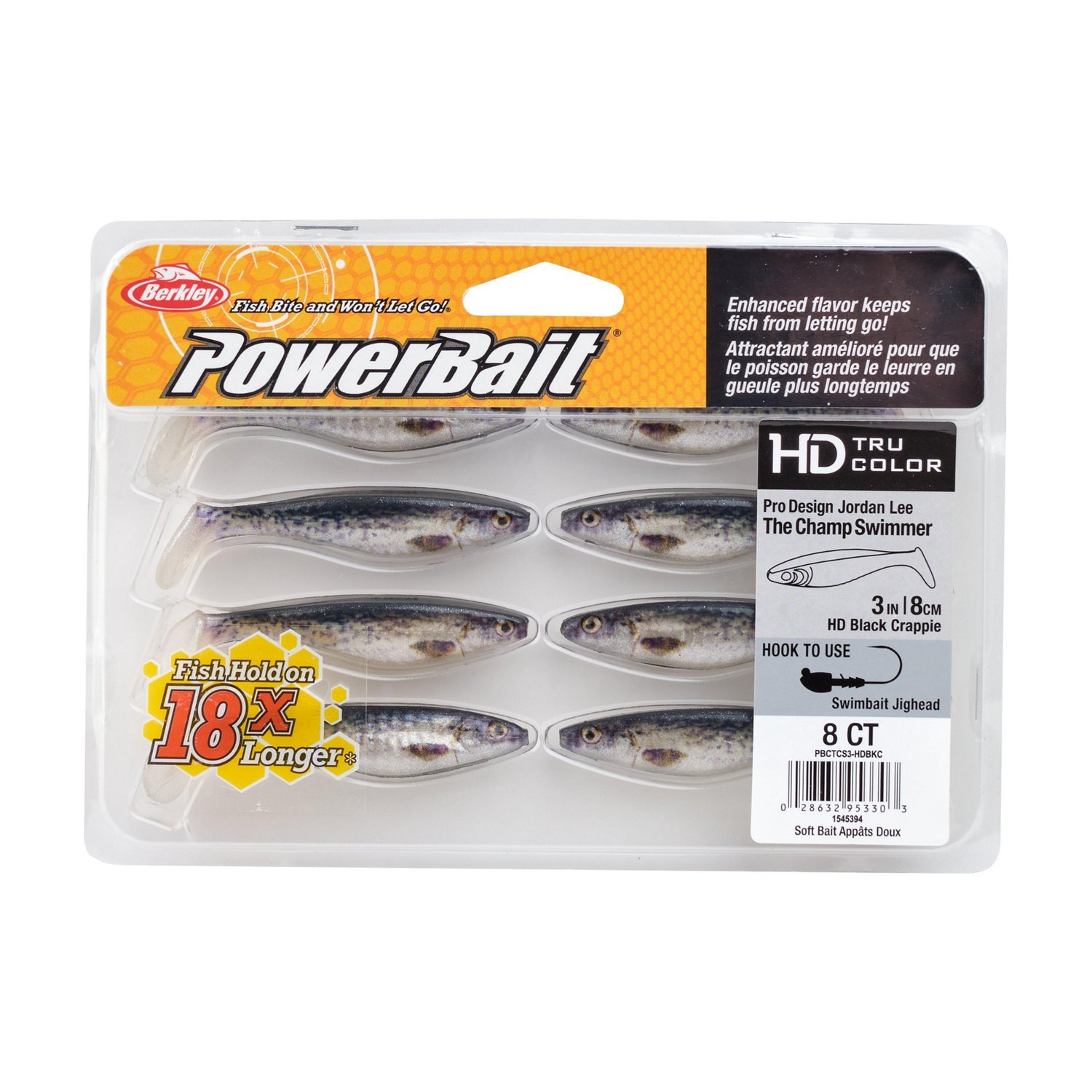 Berkley PowerBait The Champ Swimmer Baits 8-Pack | Academy