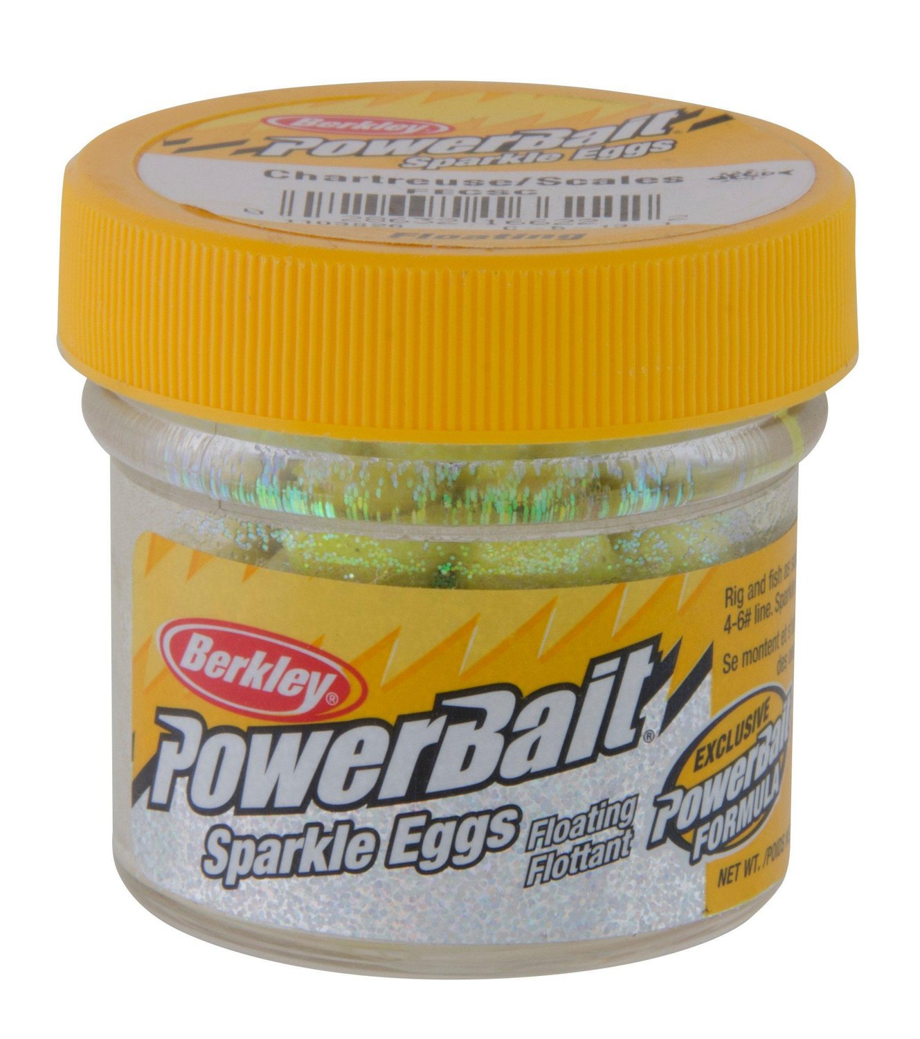 Berkley Sparkle Power Eggs Floating Magnum Soft Bait Small Jar | Academy