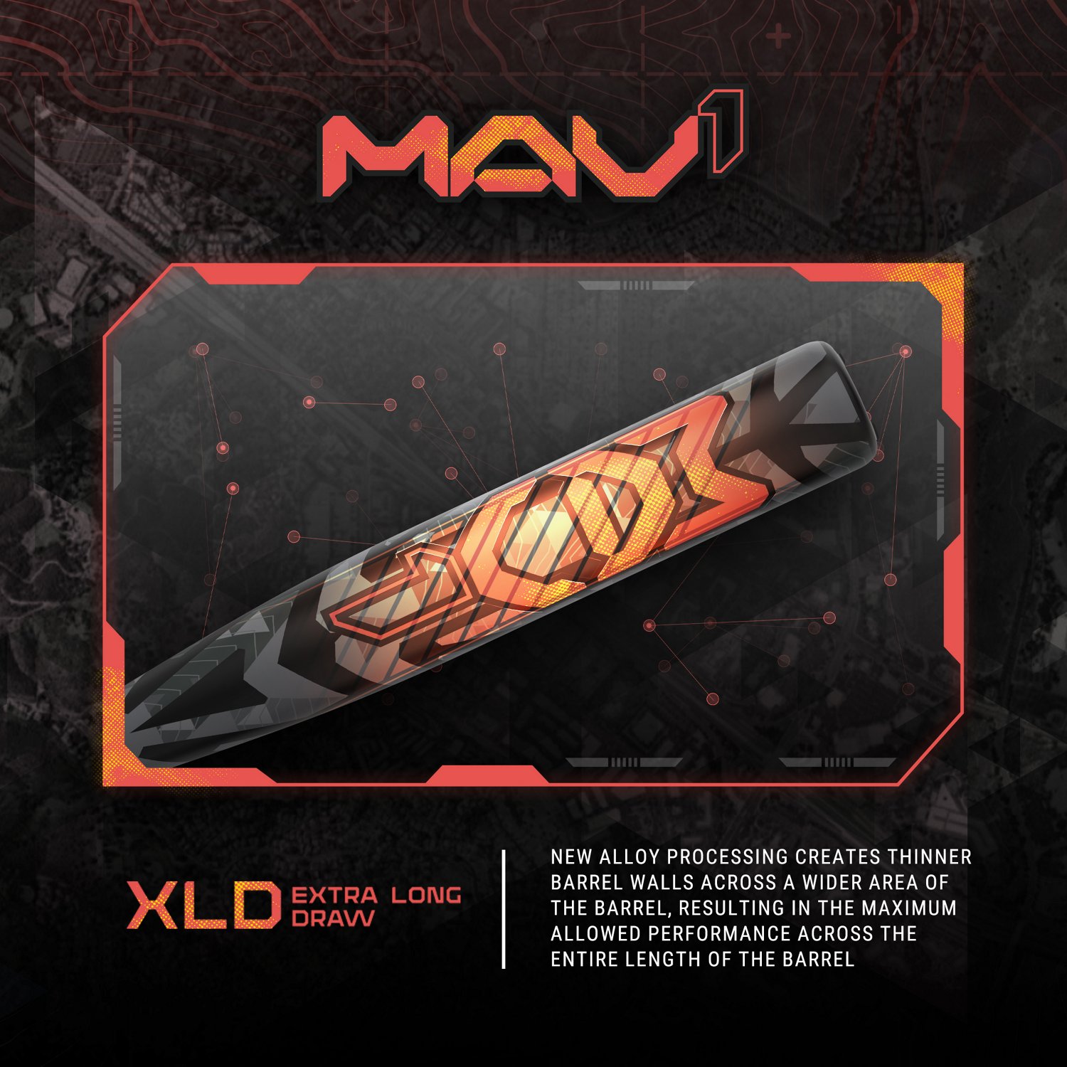 Easton MAV-1 BBCOR Baseball Bat -3 | Free Shipping at Academy